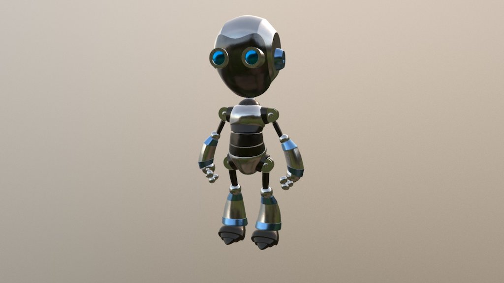 Robo_Boy Textured - 3D model by JohnO'Brien (@JohnOBrien) [dc6bde8 ...