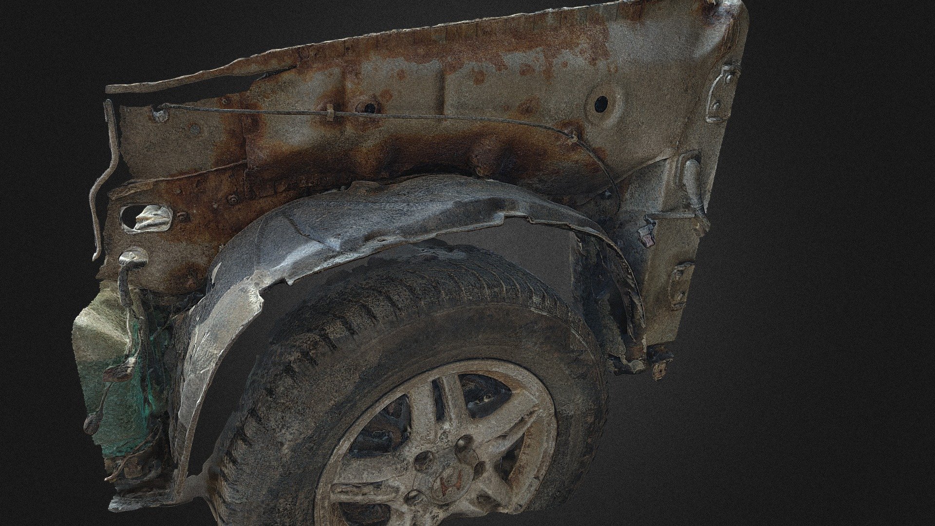 Honda CR-V 1999 RD1 Front Rust Damage - 3D model by birmons [dc6c50d ...