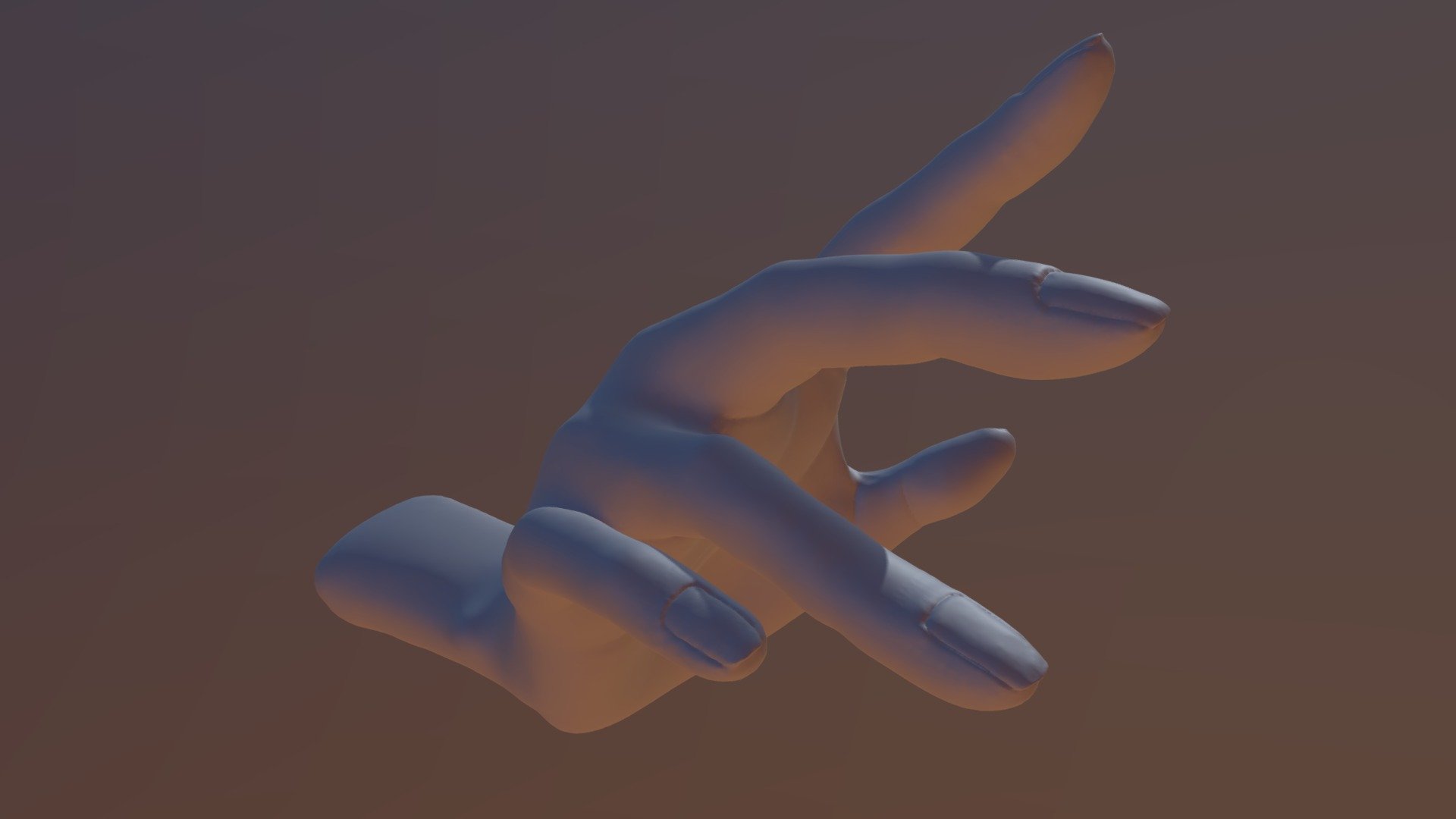 SculptJanuary Day 17: Hand Pose - 3D model by silentheart00 [dc6c5df ...
