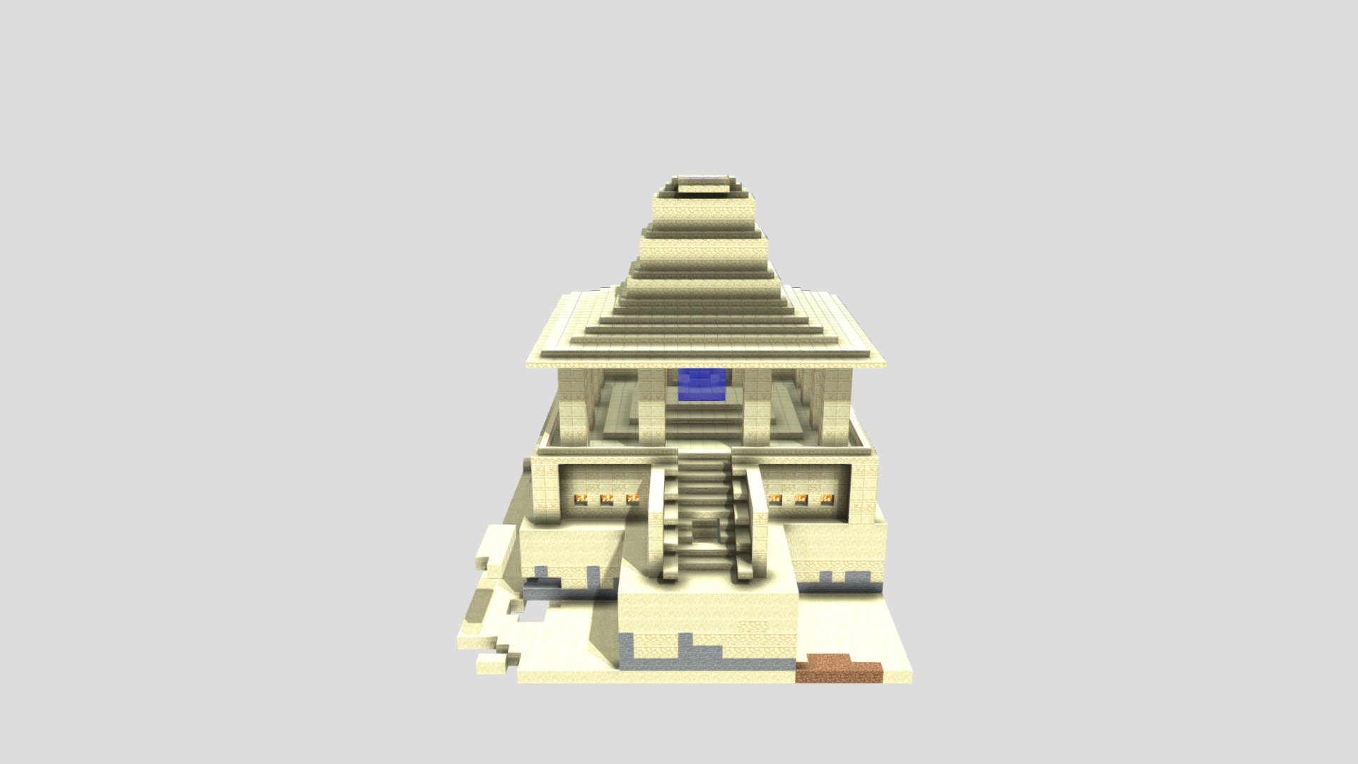 sand-temple - Download Free 3D model by madexc [dc6ea51] - Sketchfab