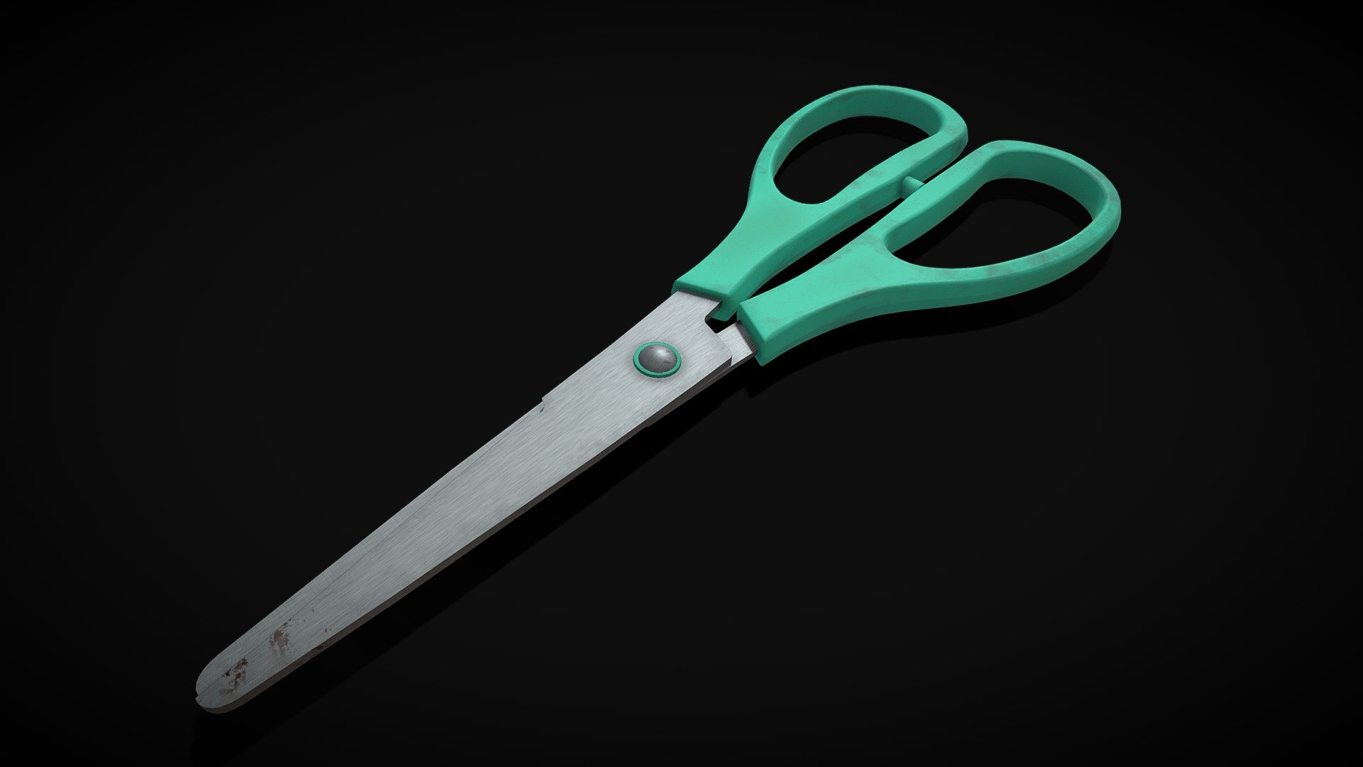 scissors - 3D model by kazuyuki_yoshino [dc6f0b2] - Sketchfab