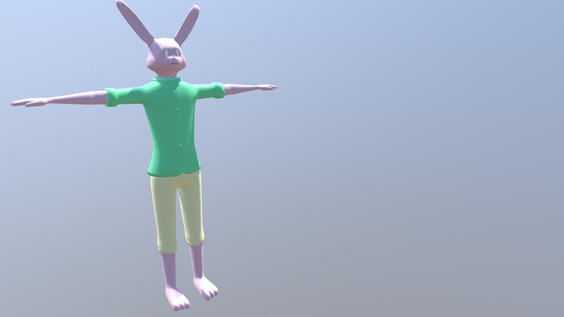 Red the Rabbit - Download Free 3D model by Kyle Miller (@kyle.miller ...