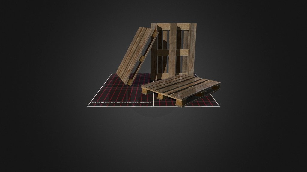 Pallets - 3D model by Arno Van Avermaet (@arnovanavermaet) [dc70b95 ...