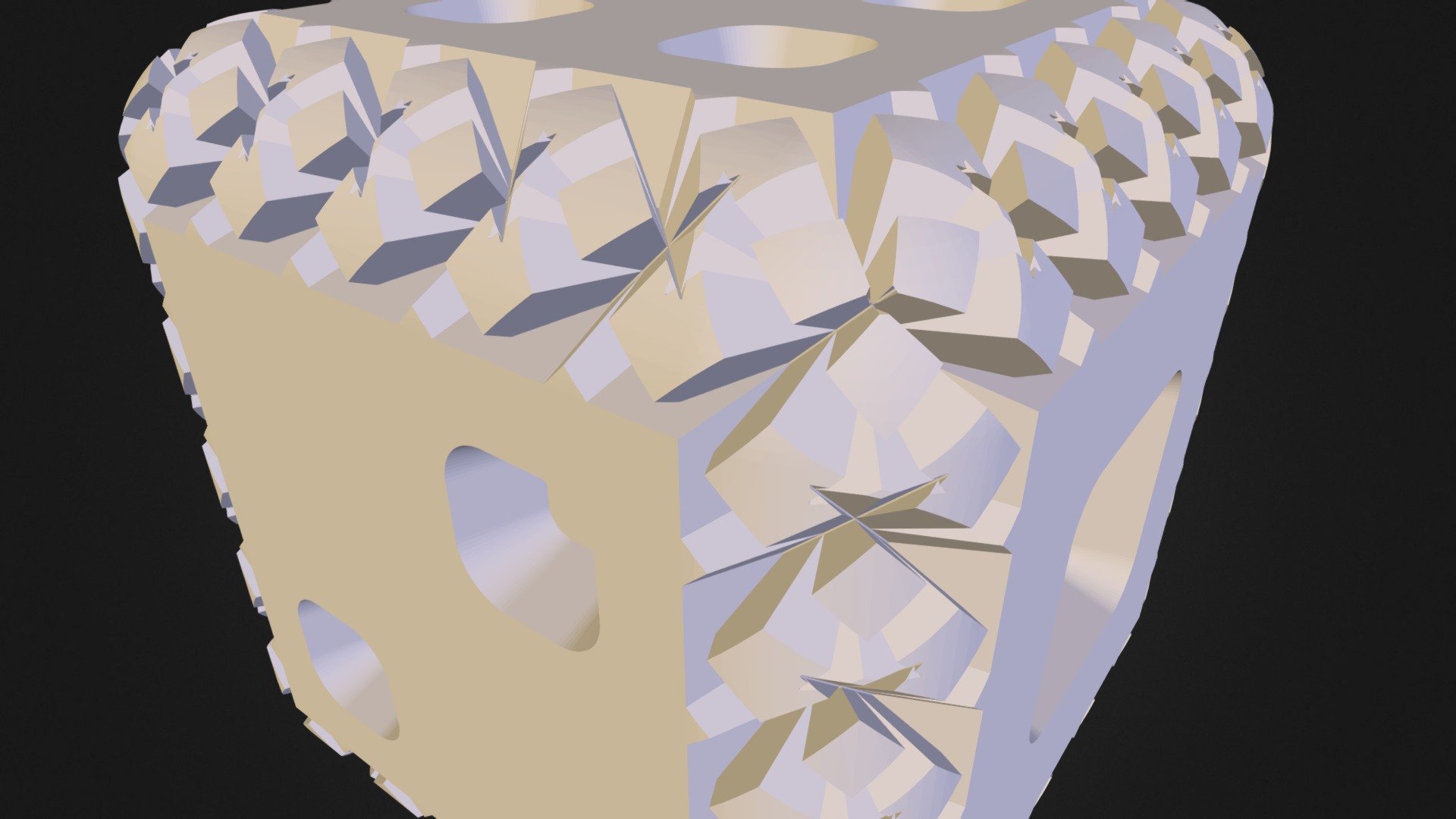 Textured Die - 3D model by ggrantdesign [dc70b9a] - Sketchfab