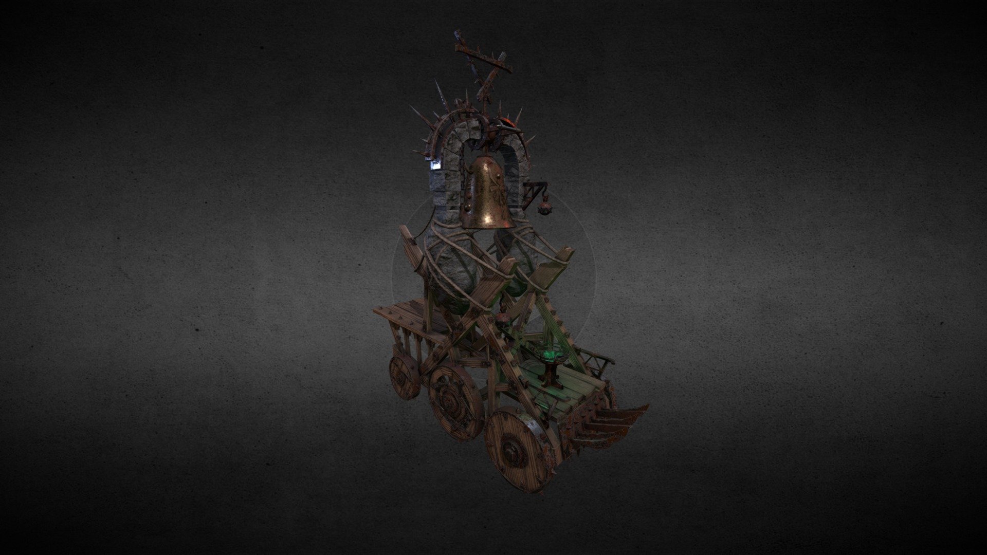 Skaven Screaming Bell - 3D model by le0tard [dc727f3] - Sketchfab