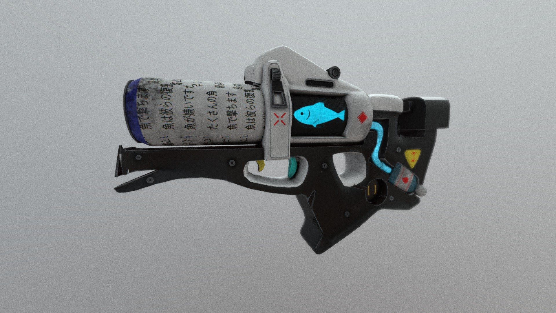 Sushi Gun - Download Free 3D model by ajimcrawford [dc73cf0] - Sketchfab
