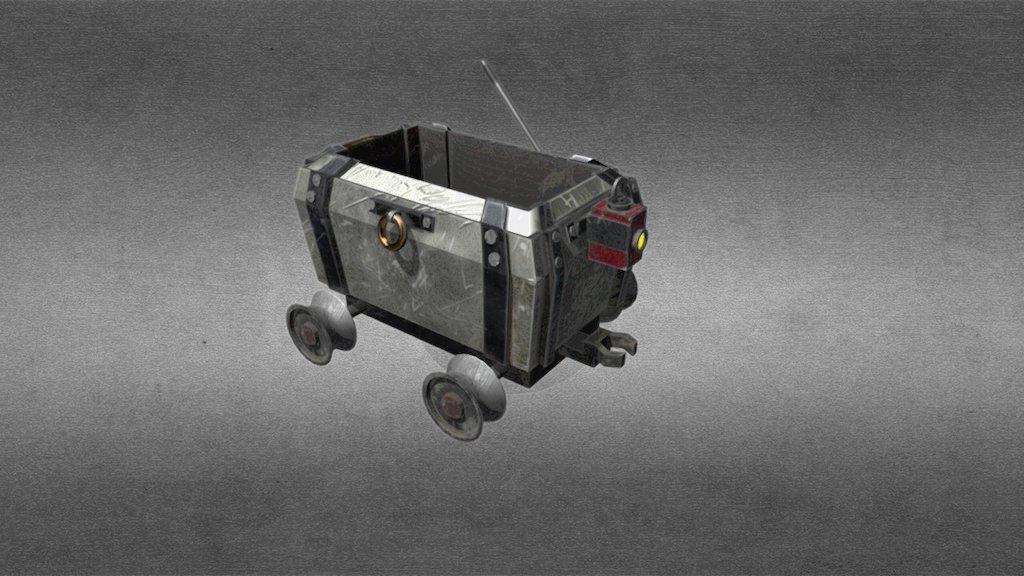 Mine Cart - 3D model by shane.cosgrave [dc74164] - Sketchfab