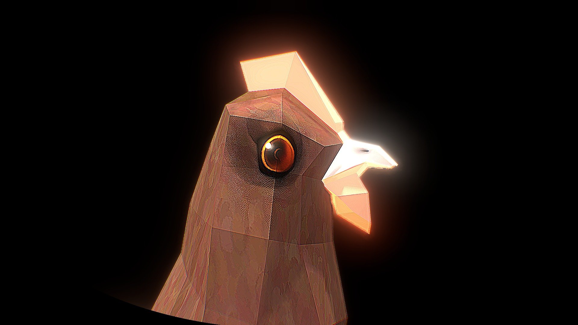 LOW POLY CHICKEN - Buy Royalty Free 3D model by Felipe Eller ...