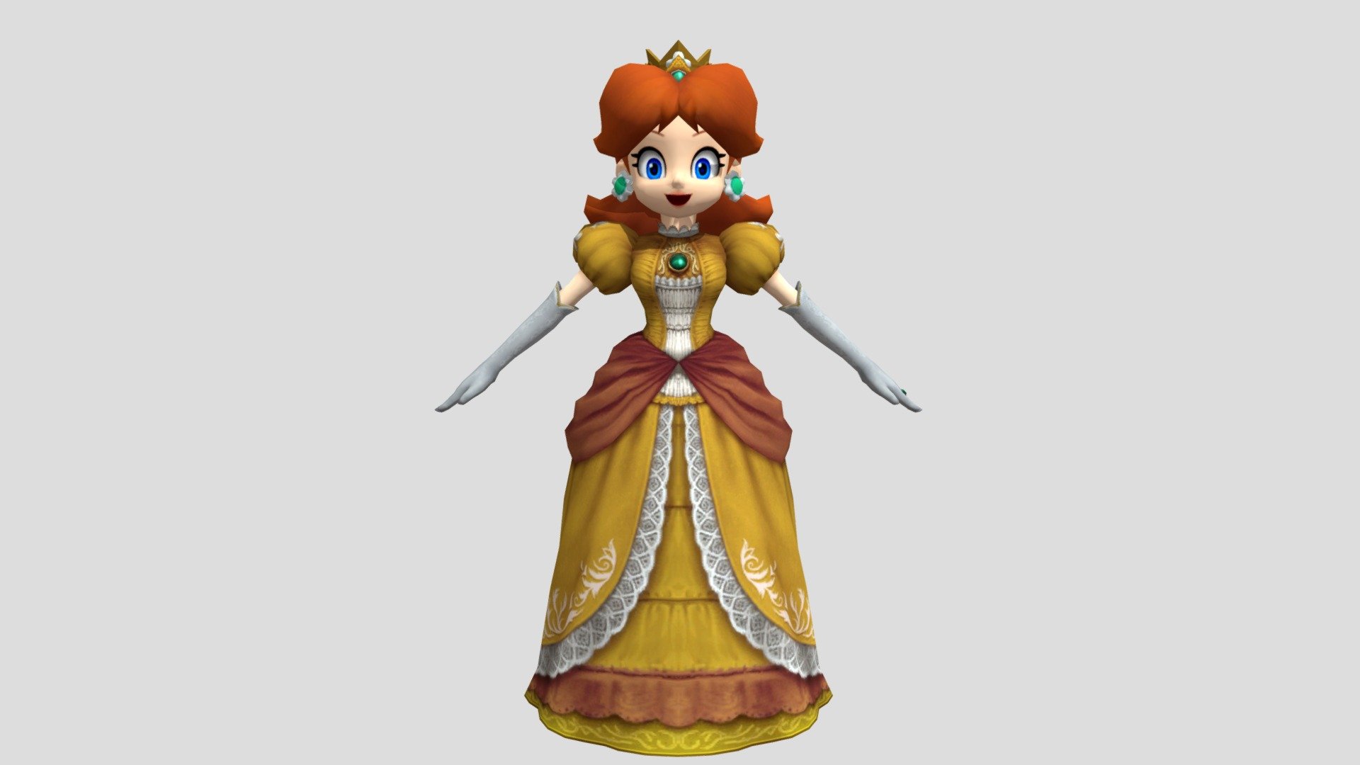 Daisy (With Bones) - Download Free 3D model by zHairezt [dc7553a ...