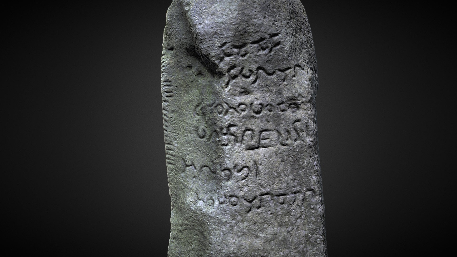 Script on Newton Stone - Download Free 3D model by Douglas Ledingham ...