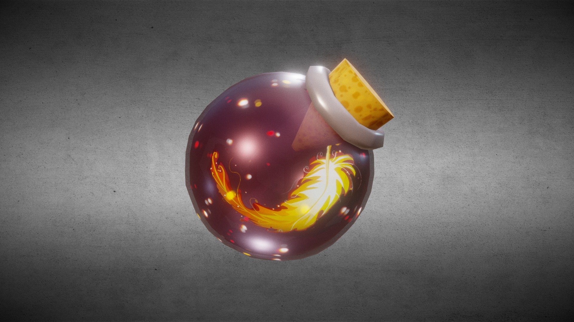 Potion 2 - 3D model by aneeqayounas [dc782b9] - Sketchfab