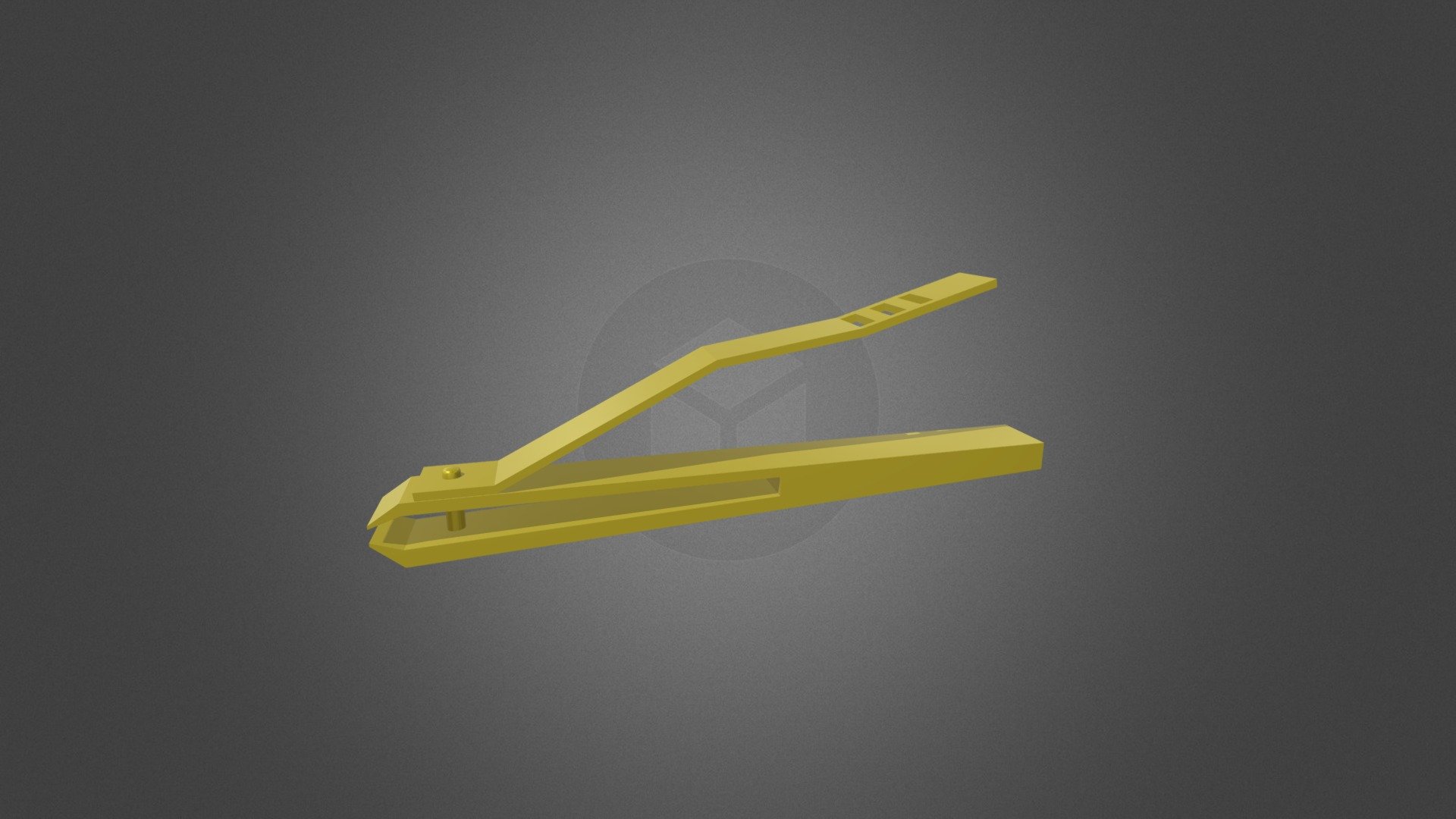 Gold nail cutter - Download Free 3D model by Erwin Sunny Ray ...