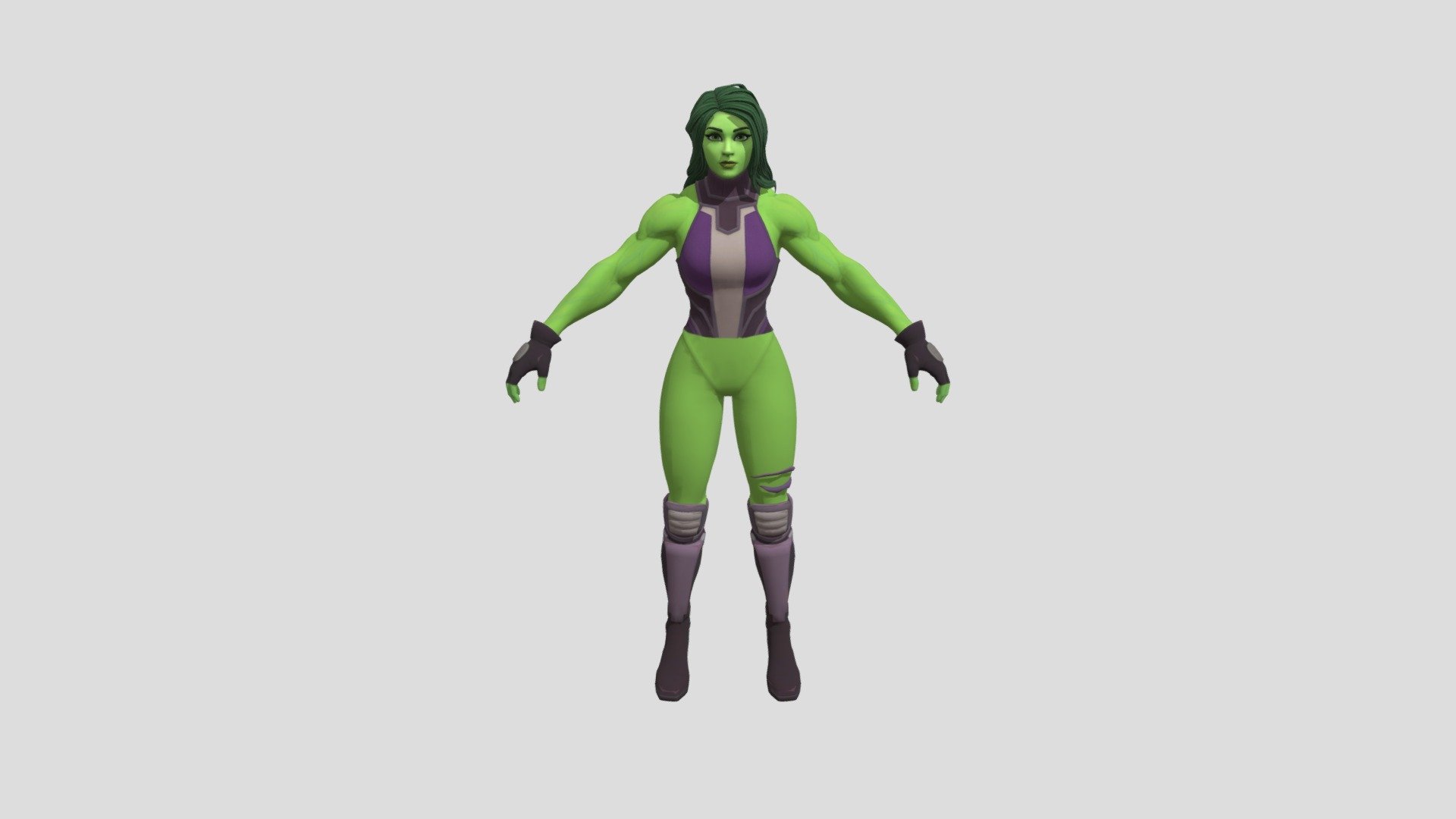 She Hulk - Download Free 3D model by RandomUser6234 [dc78f7f] - Sketchfab