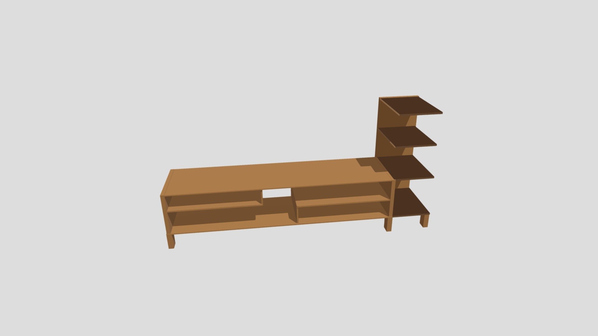 tv unit with texture - Download Free 3D model by xJDHNx (@Carole.Anne ...