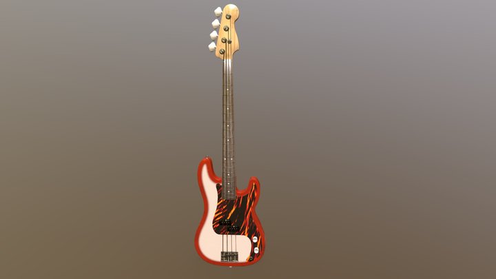 Bass-guitar 3D models - Sketchfab