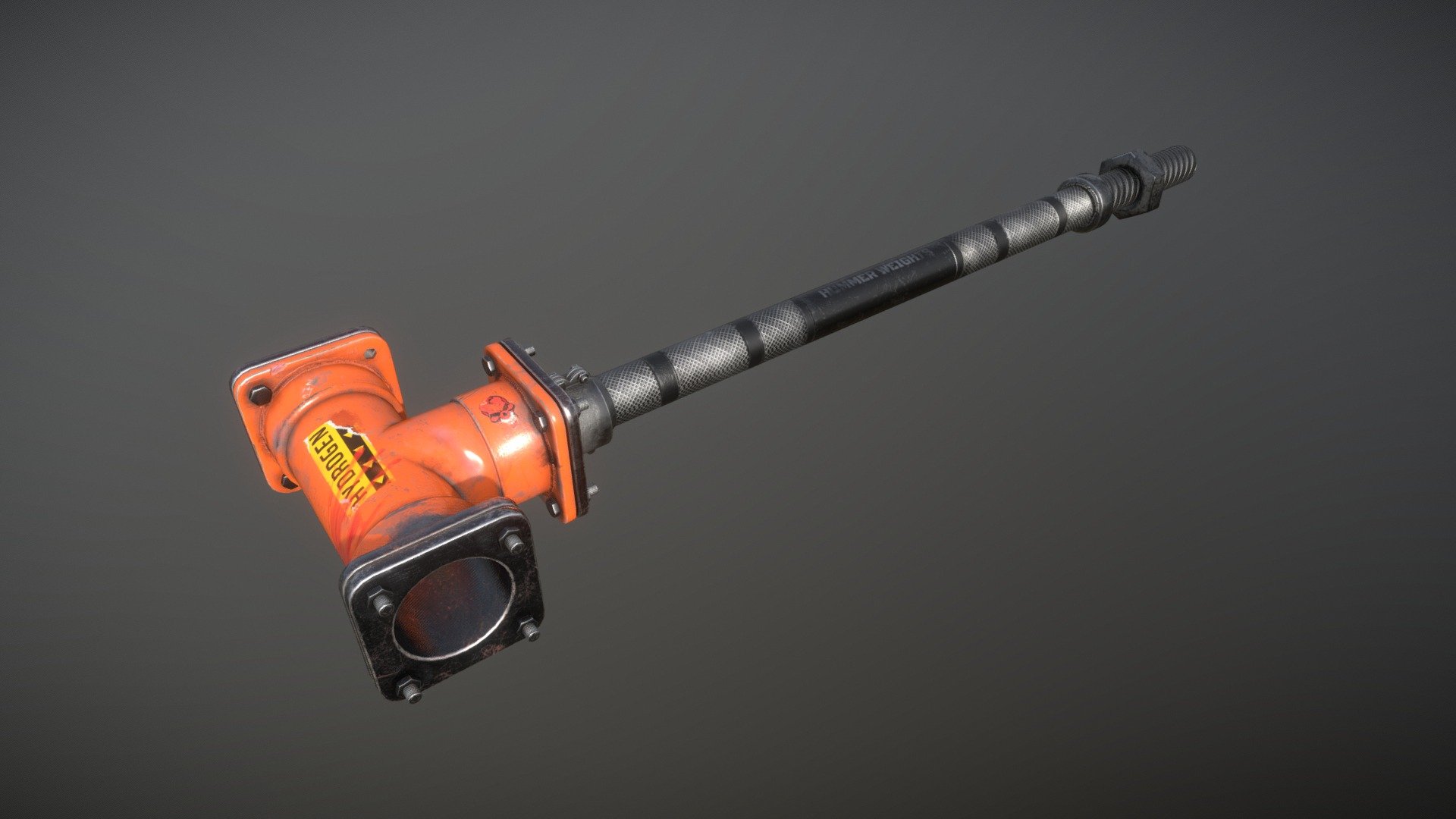 Realistic Hammer Modelling - 3D model by arc98tect [dc7a53f] - Sketchfab