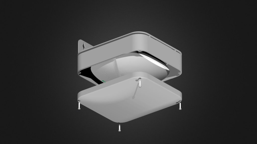 Model 1020-00-RAB with Aruba Networks AP-335 - 3D model by Oberon, Inc ...