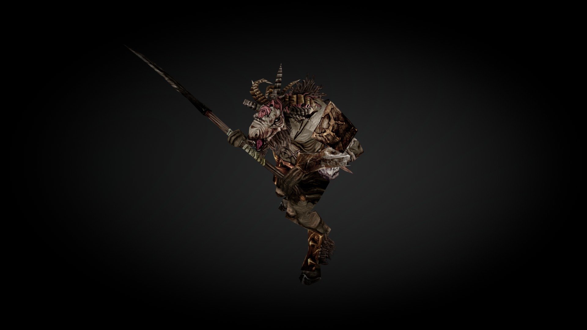 Lowpoly Beastman - 3D model by SorenFalske [dc7ae85] - Sketchfab
