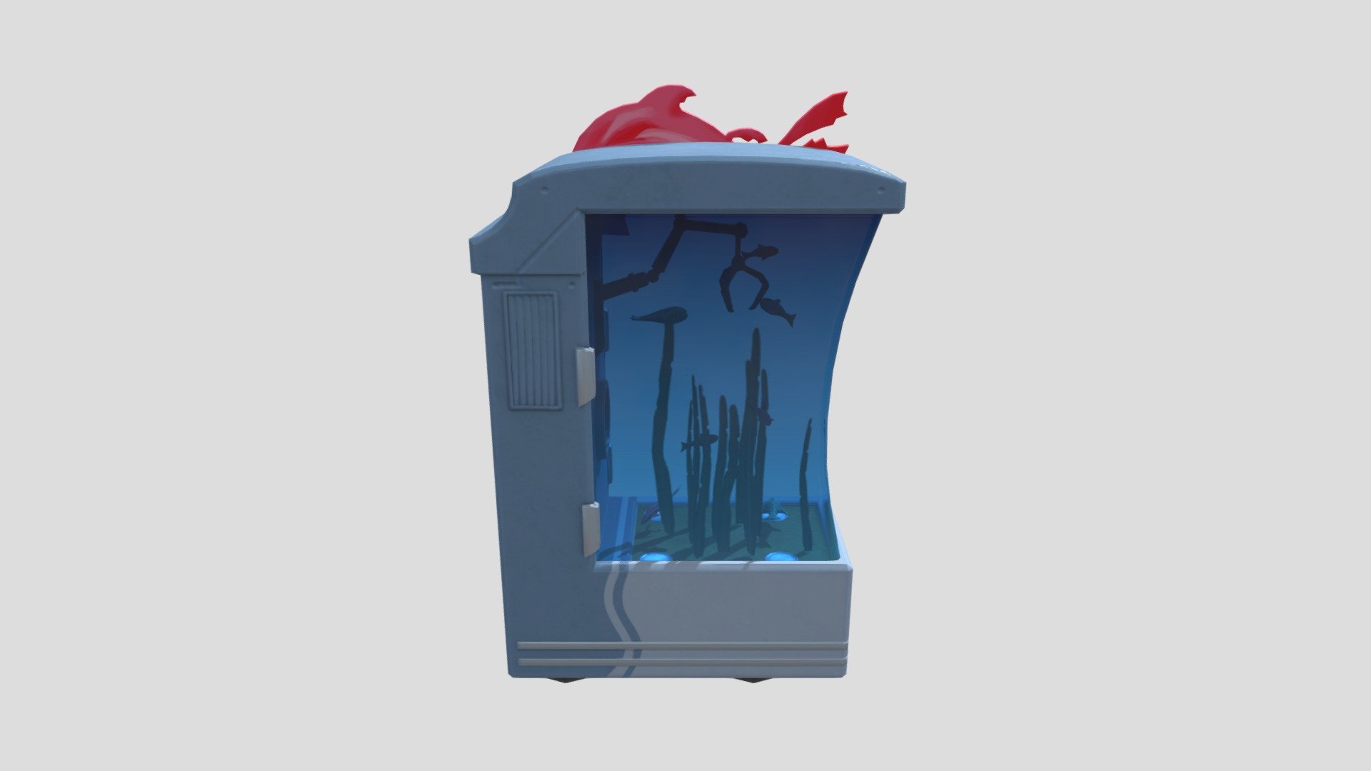 Art-Test Fish Vending Machine - Download Free 3D model by Marokh ...