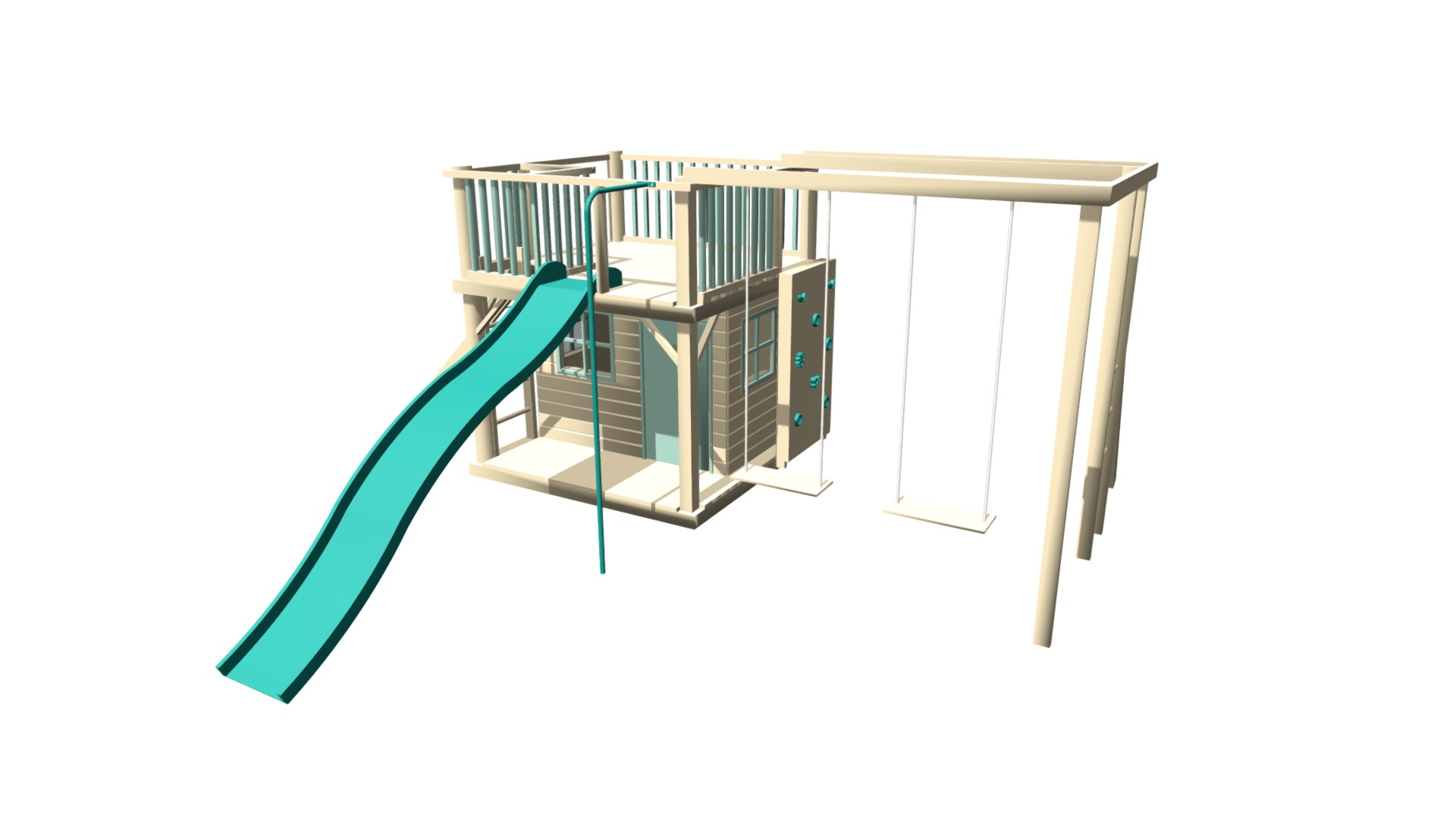 Clubhouse - 3D model by playways [dc7bff3] - Sketchfab