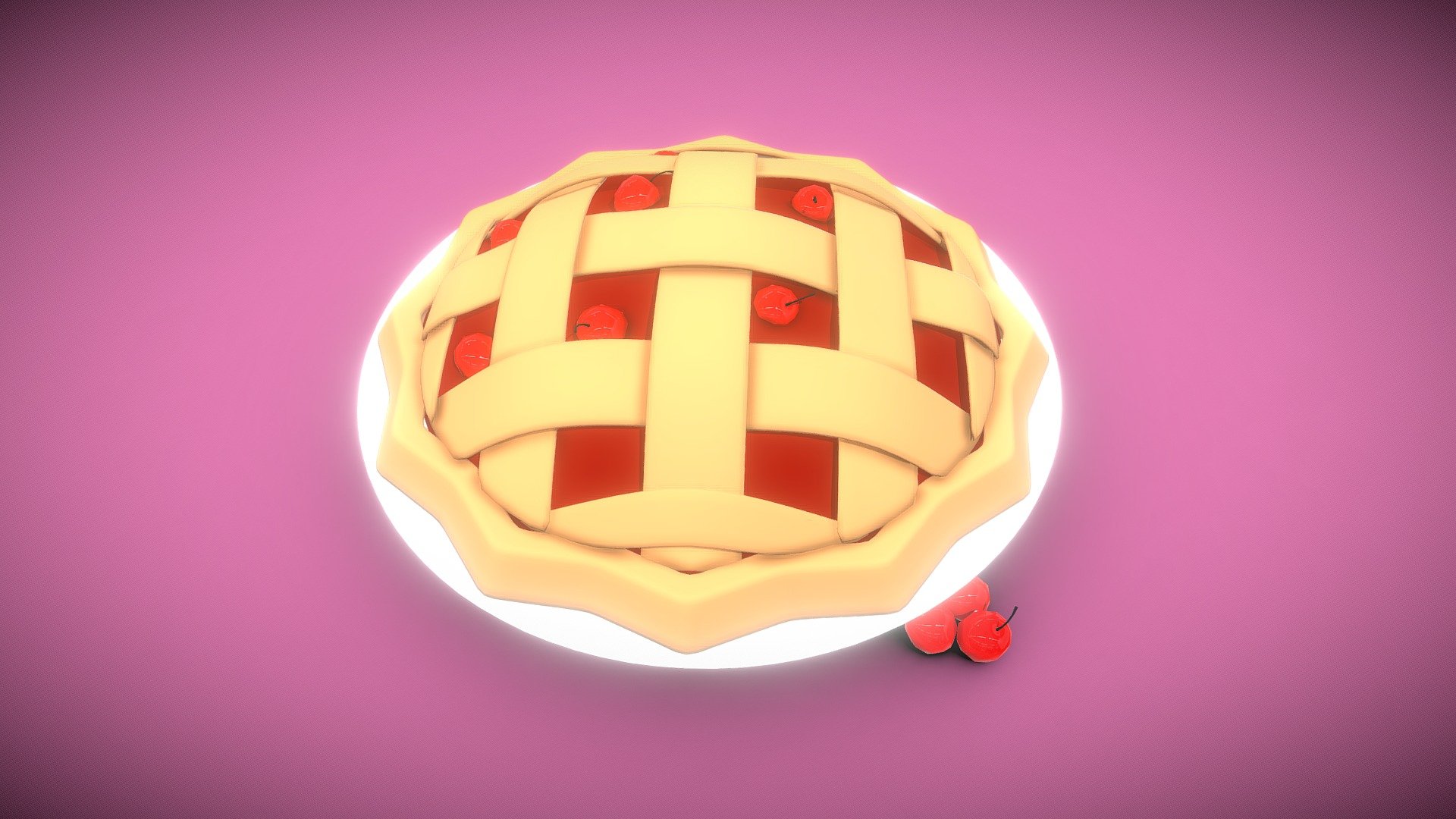 DAY08: PIE - Buy Royalty Free 3D model by binrong [dc7ca49] - Sketchfab ...