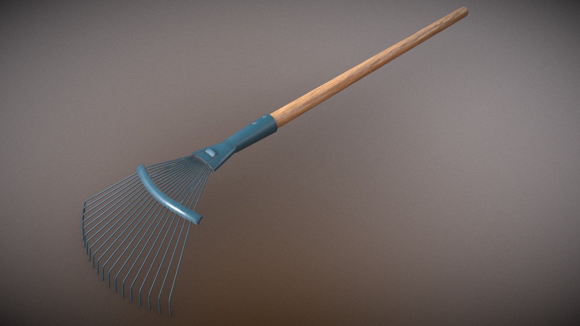 Gardener's Rake - Download Free 3D model by Incg5764 [dc7dbd5] - Sketchfab