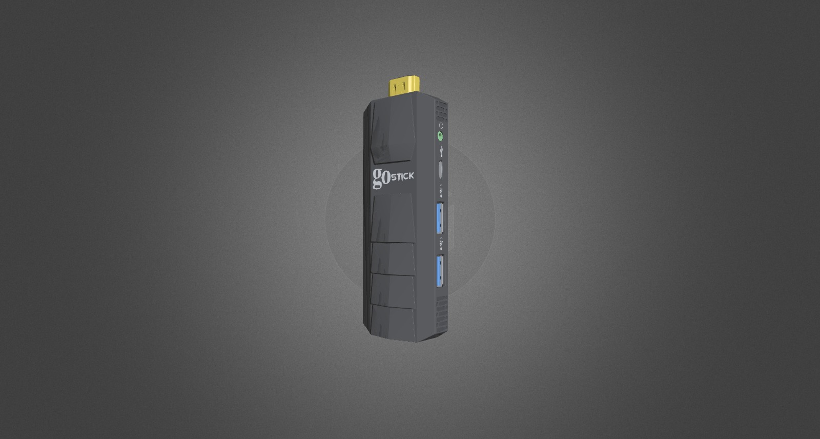 GOSTICK Rounded Final - 3D model by mikengsm [dc7ebf5] - Sketchfab