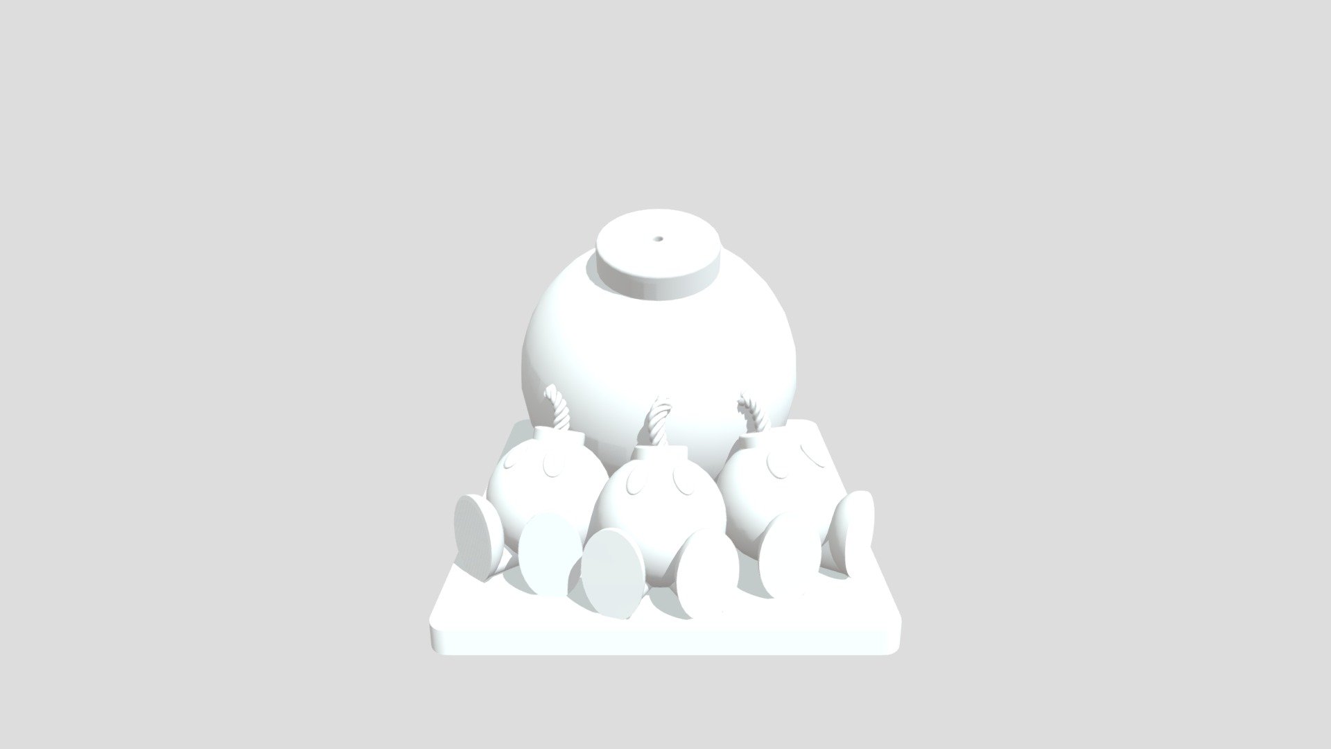 bomb incense holder - Download Free 3D model by ths872324 [dc7ed5b ...