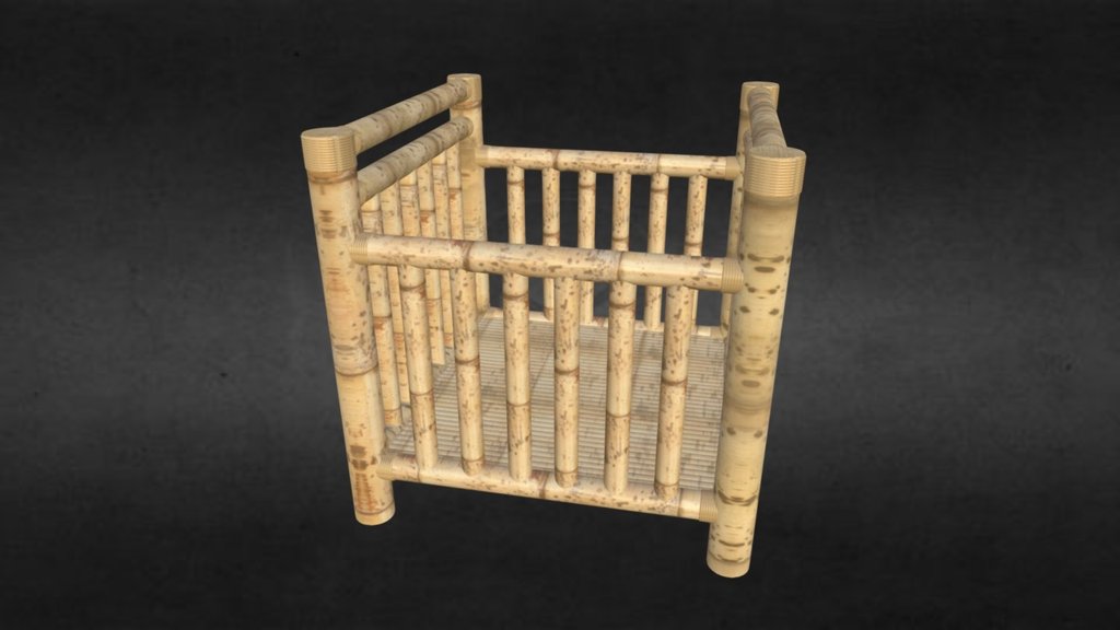 Box Bayi (Loreng) - 3D model by Tereng kayu (@terengkayu) [dc7f520 ...