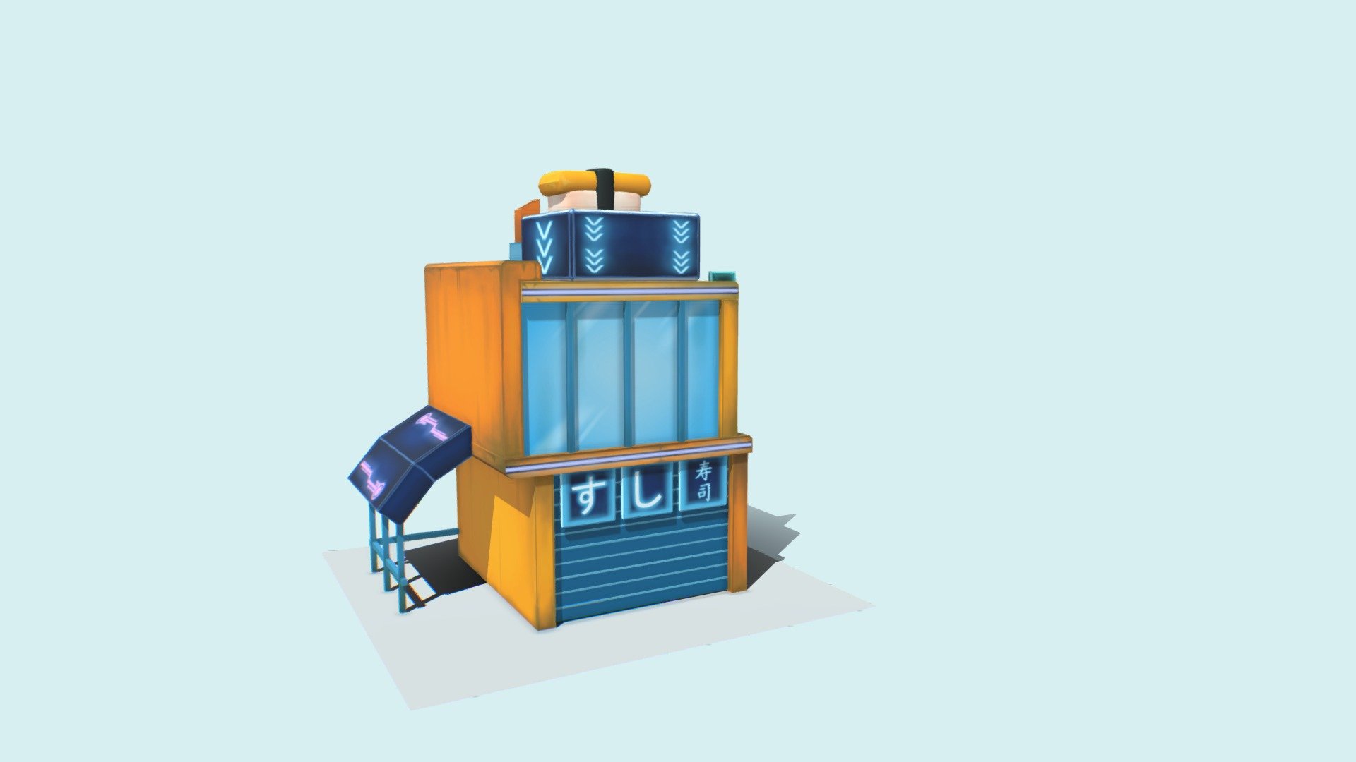 UNDO029_SAW PEI YING_Sushi - 3D model by BingChilling07 [dc7fe00 ...
