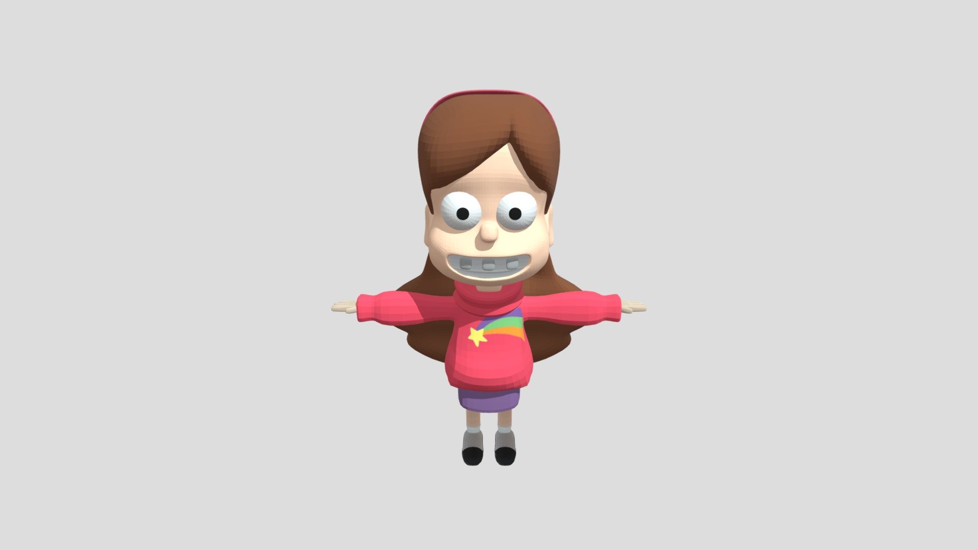 Mable Pines - Gravity Falls - 3D model by Hadou (@hadouart) [dc835df ...