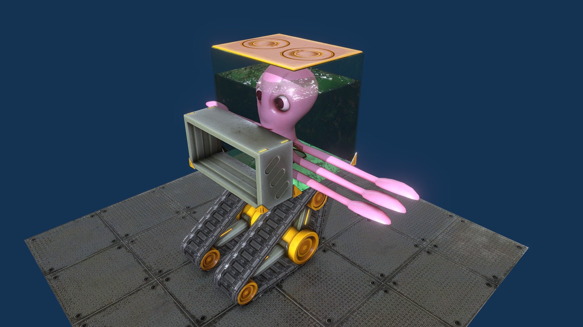 Mecha Alien Robot 46 - Buy Royalty Free 3D model by Chirag ...