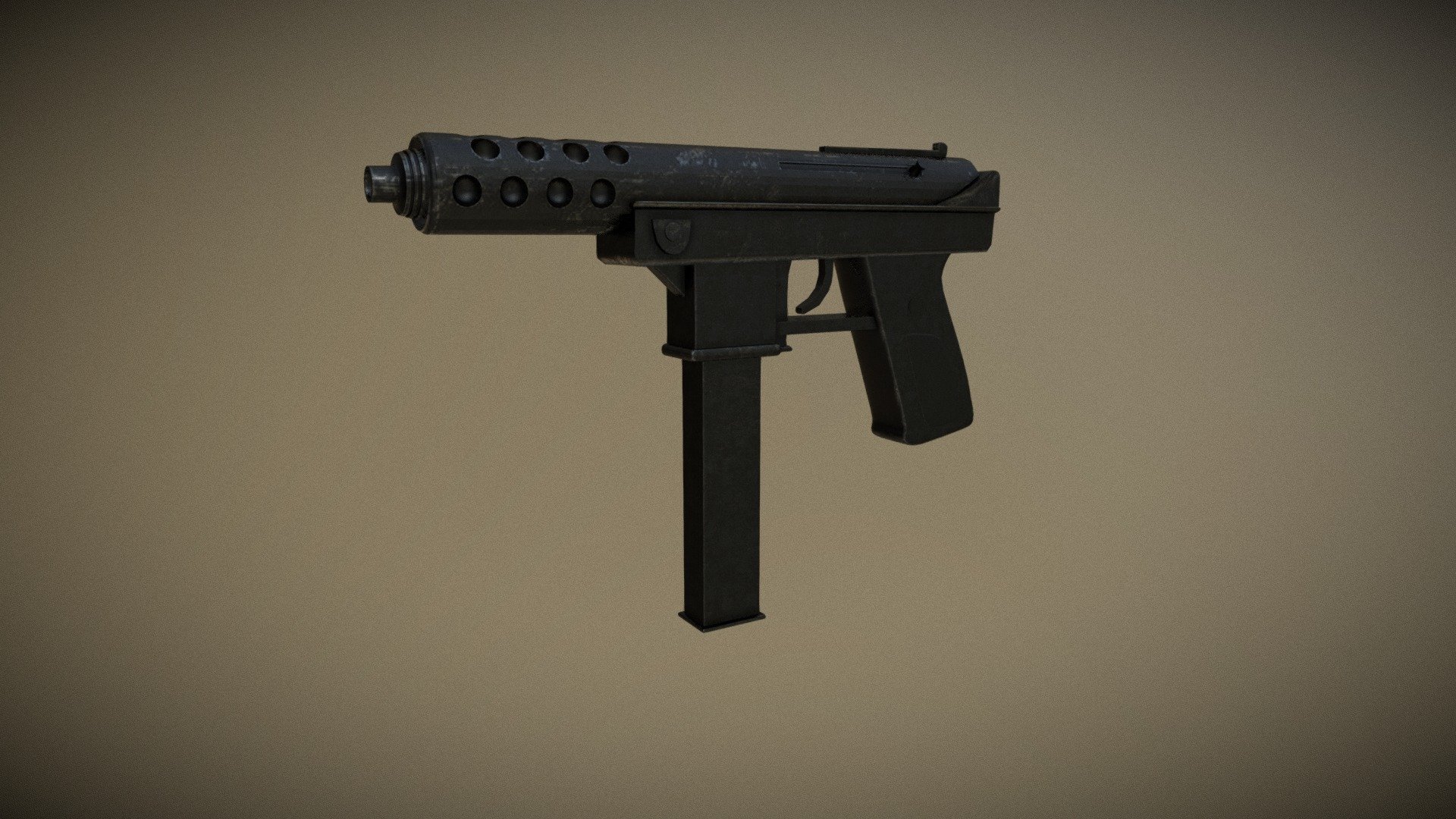 Tec-9 - Download Free 3D model by Lucas Almendros (@lucasalmendros ...