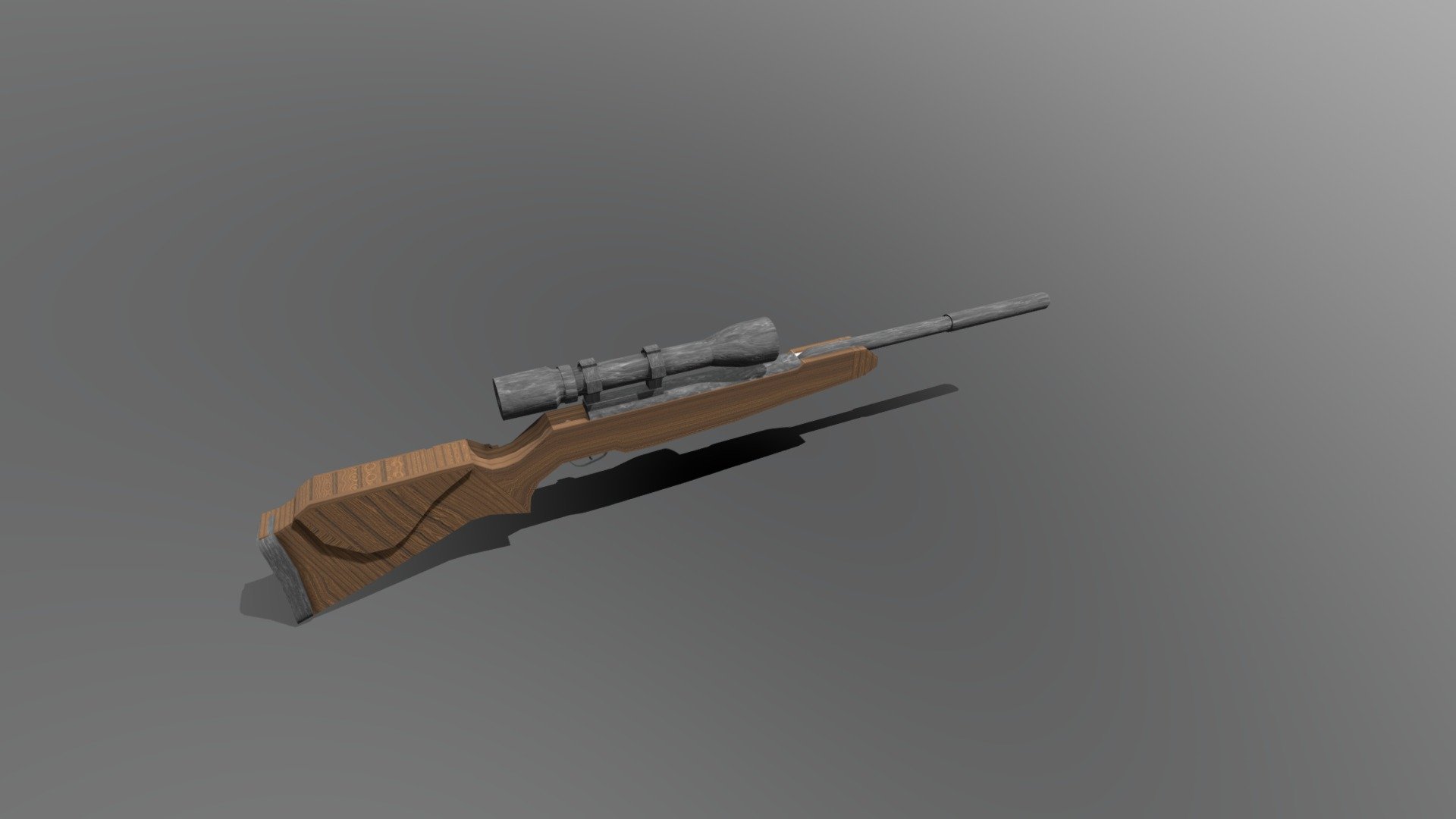 The first action - sniper rifle - Download Free 3D model by AmrAlaa ...