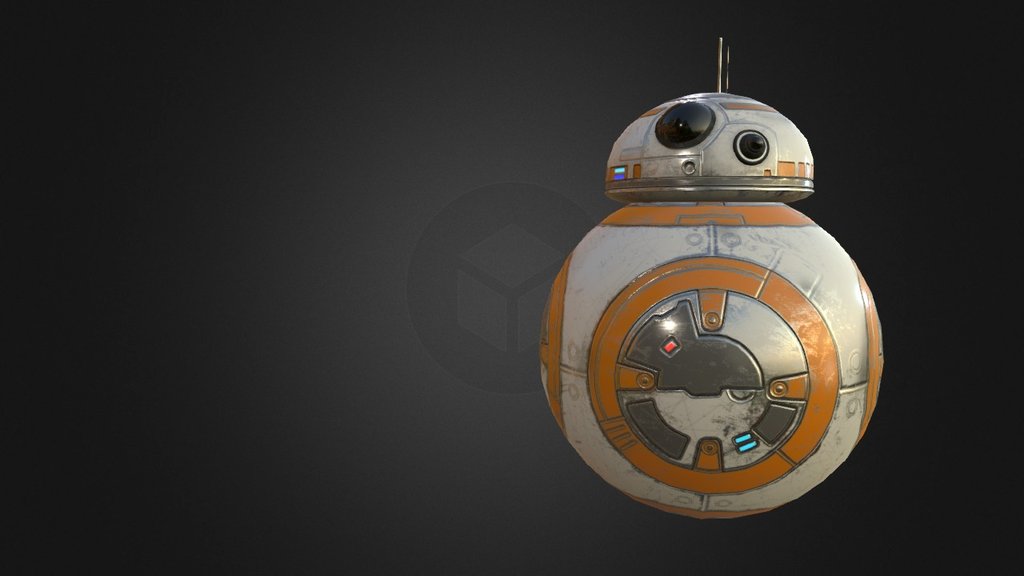 BB_8 - 3D model by adam.wi11iams [dc8541c] - Sketchfab