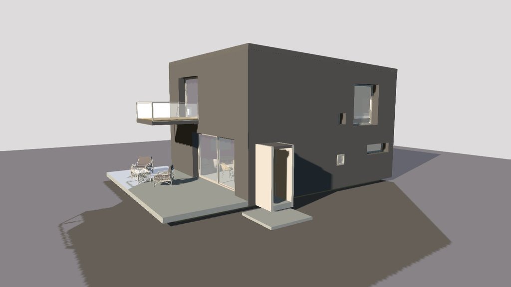 Maison Walker - Walker house - 3D model by Archionline [dc85a36 ...