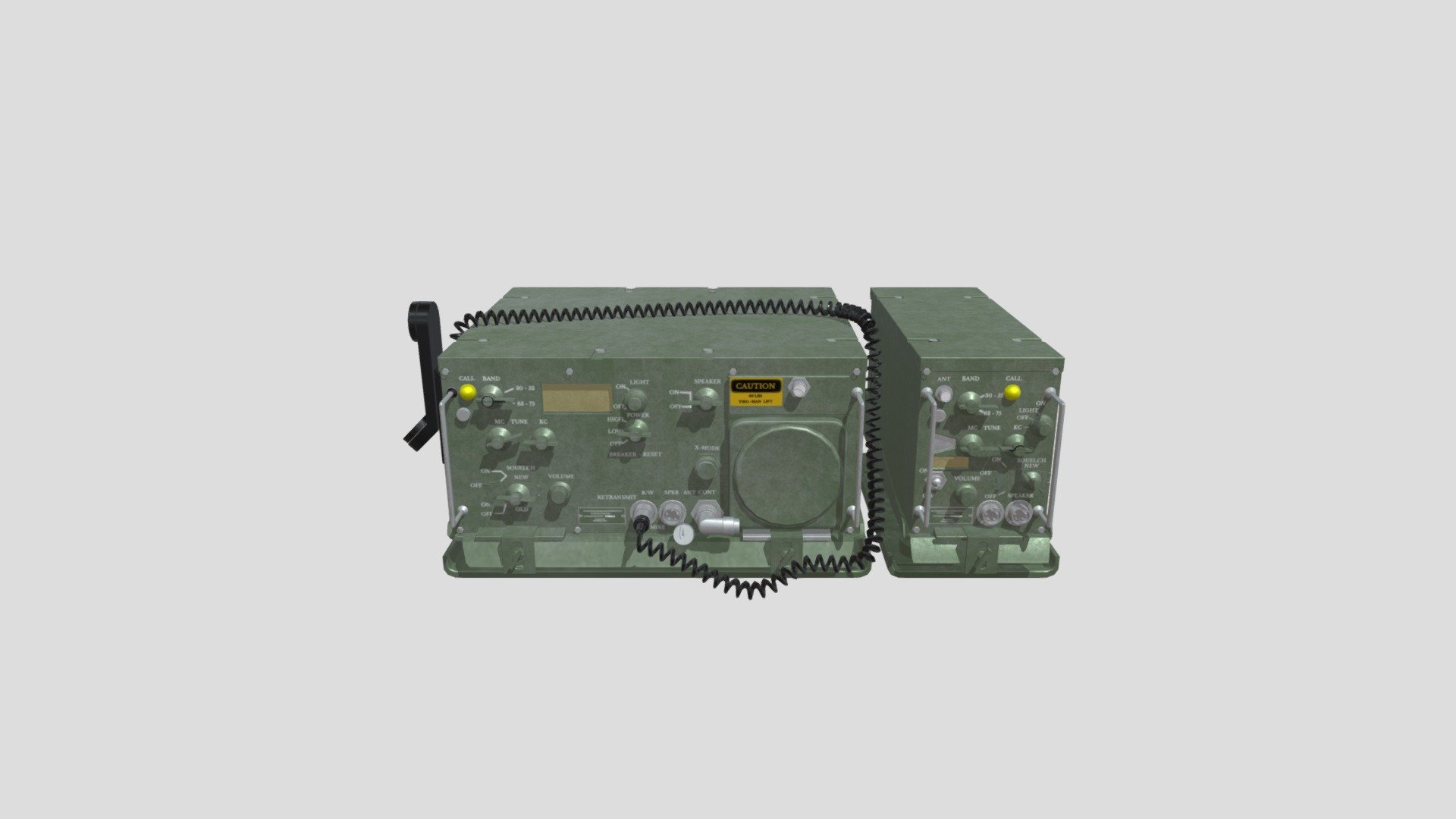 Radio Transmitter - 3D model by donzila [dc86034] - Sketchfab
