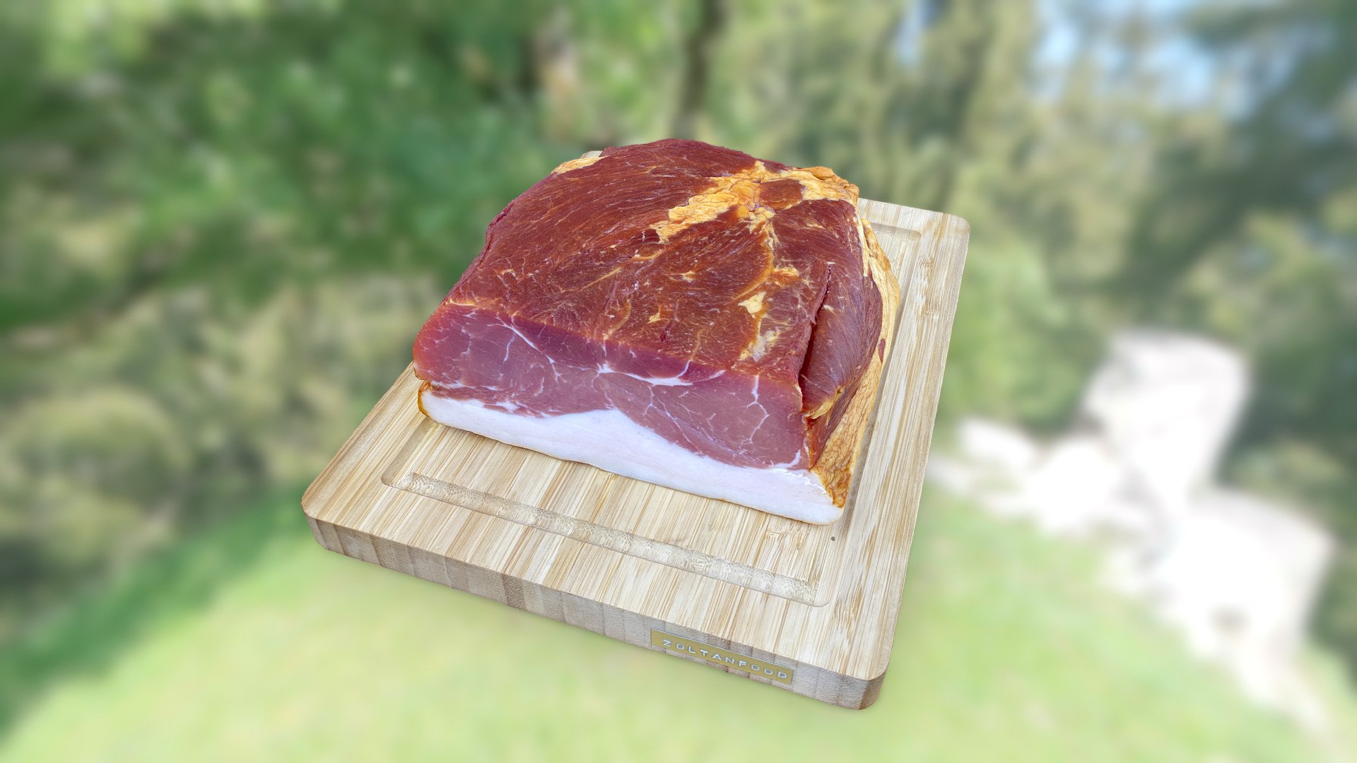 Black Forest ham - 3D model by Zoltanfood [dc86b63] - Sketchfab
