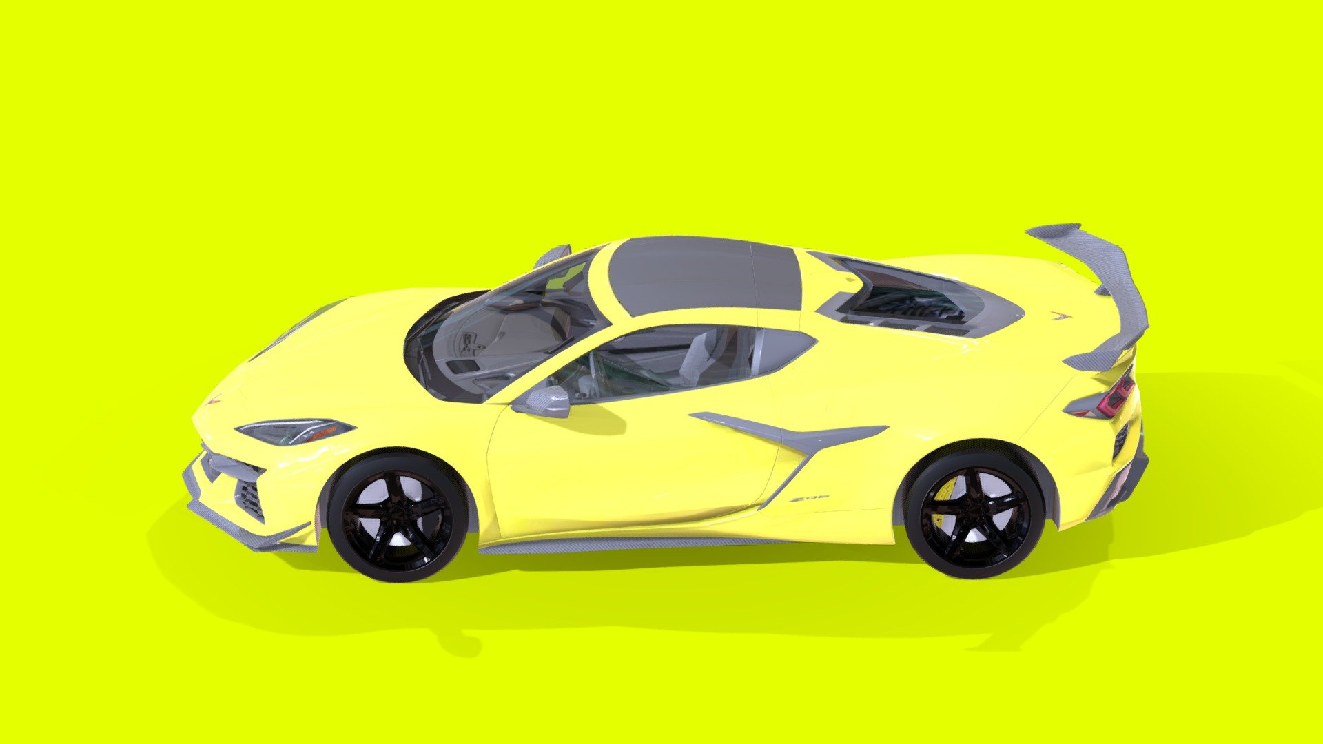 Chevrolet Corvette C8 Z06 - Download Free 3D model by Mona x Supercars ...