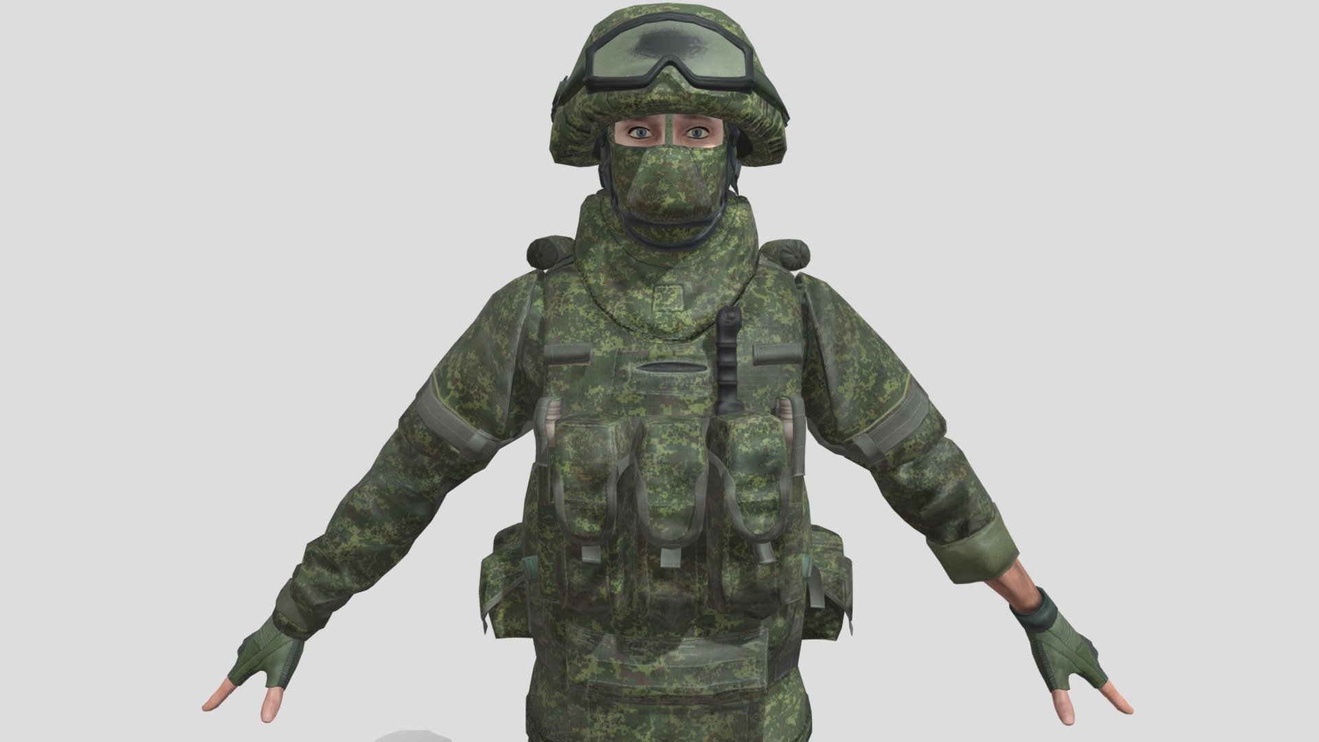 Soldier Character - Download Free 3D model by Muhamad Mirza Arrafi ...