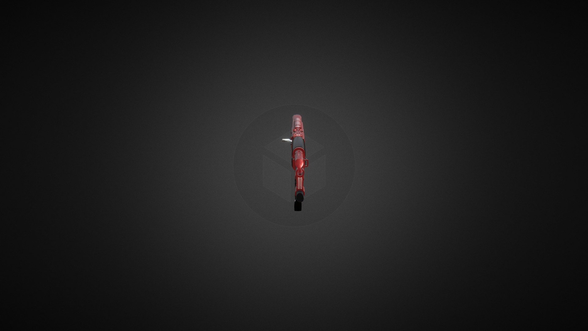 AK-47 | Electron (red version) - 3D model by Dante$ (@real_dantes ...
