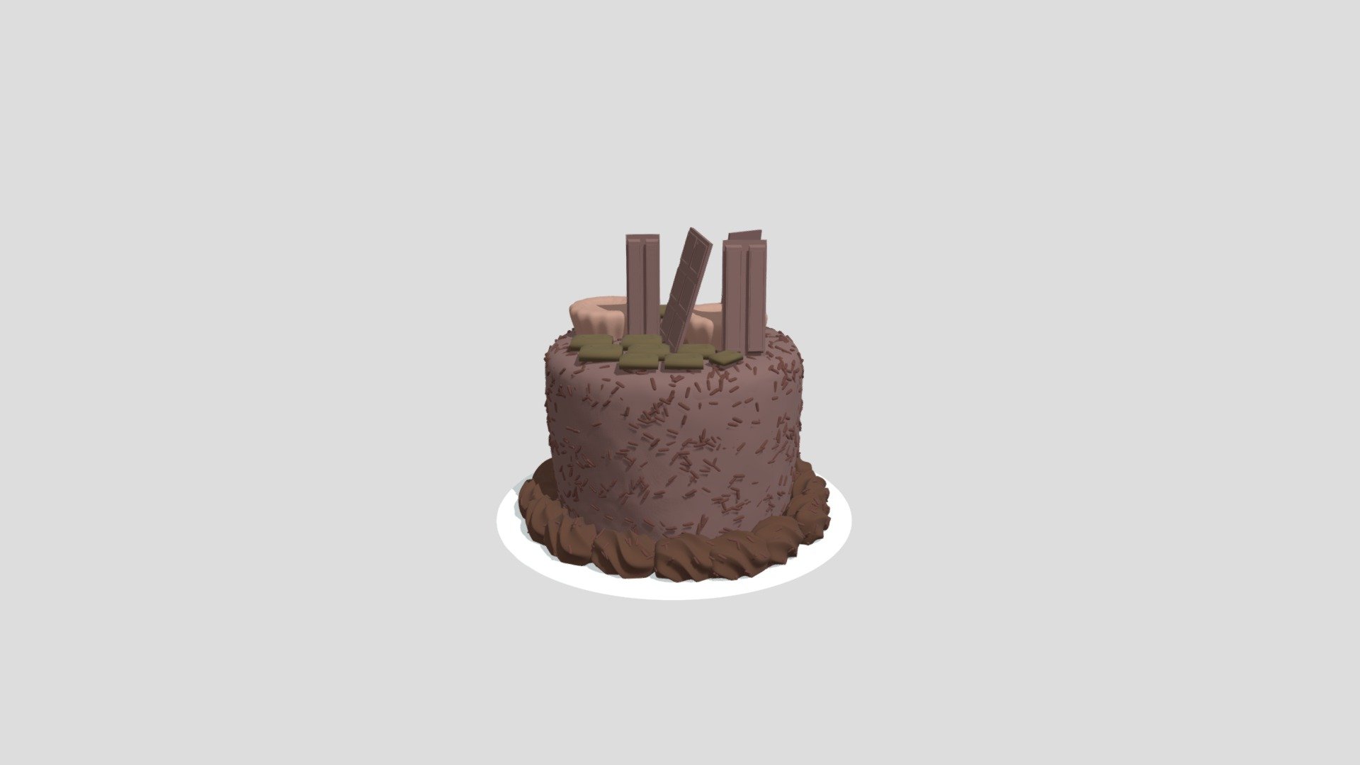Cake - Download Free 3D model by krubyz01 [dc89448] - Sketchfab