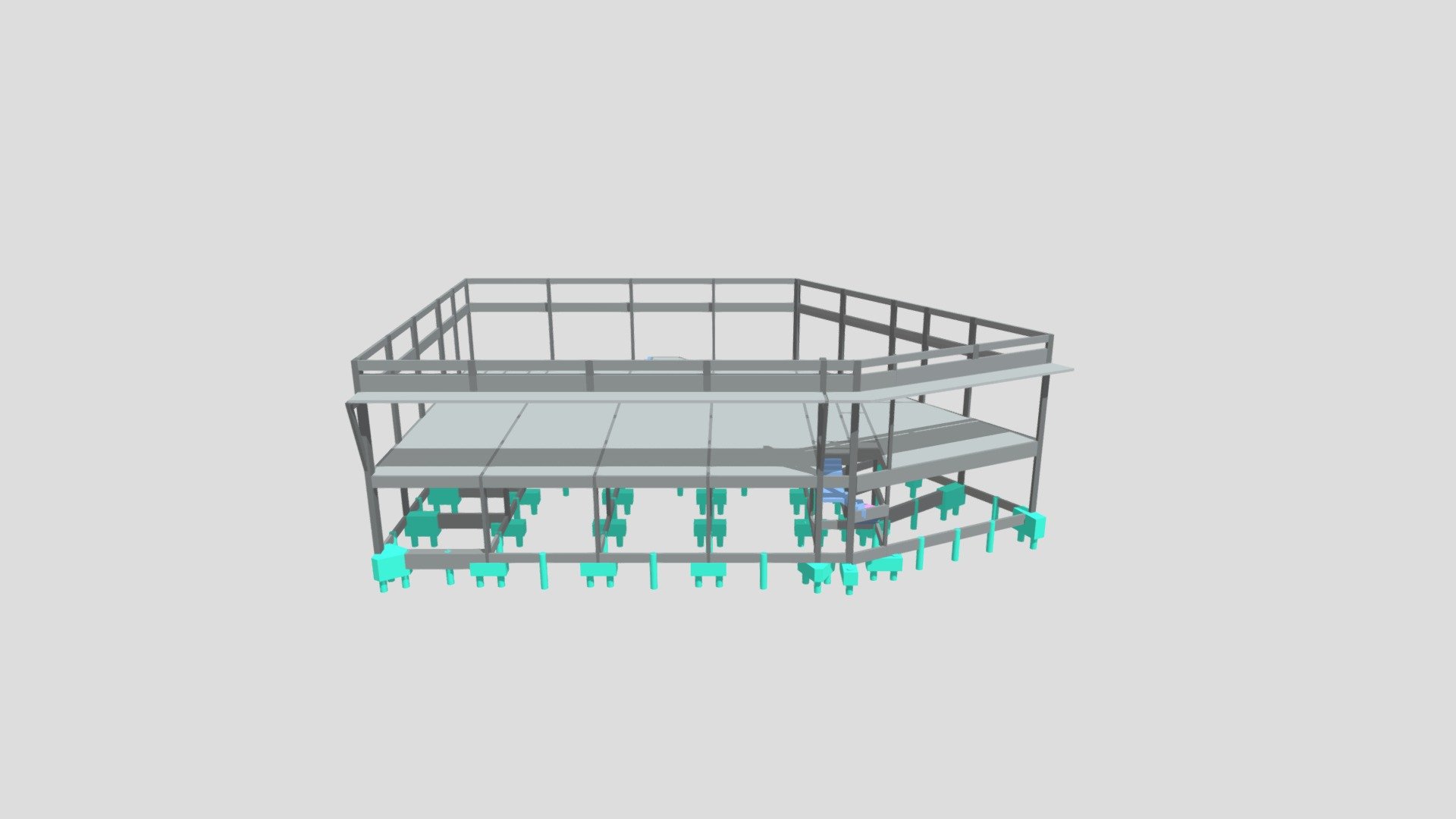 MODELO 3D SKP - 3D model by ENGEPLAN ENGENHARIA (@edimarnunesengenharia ...