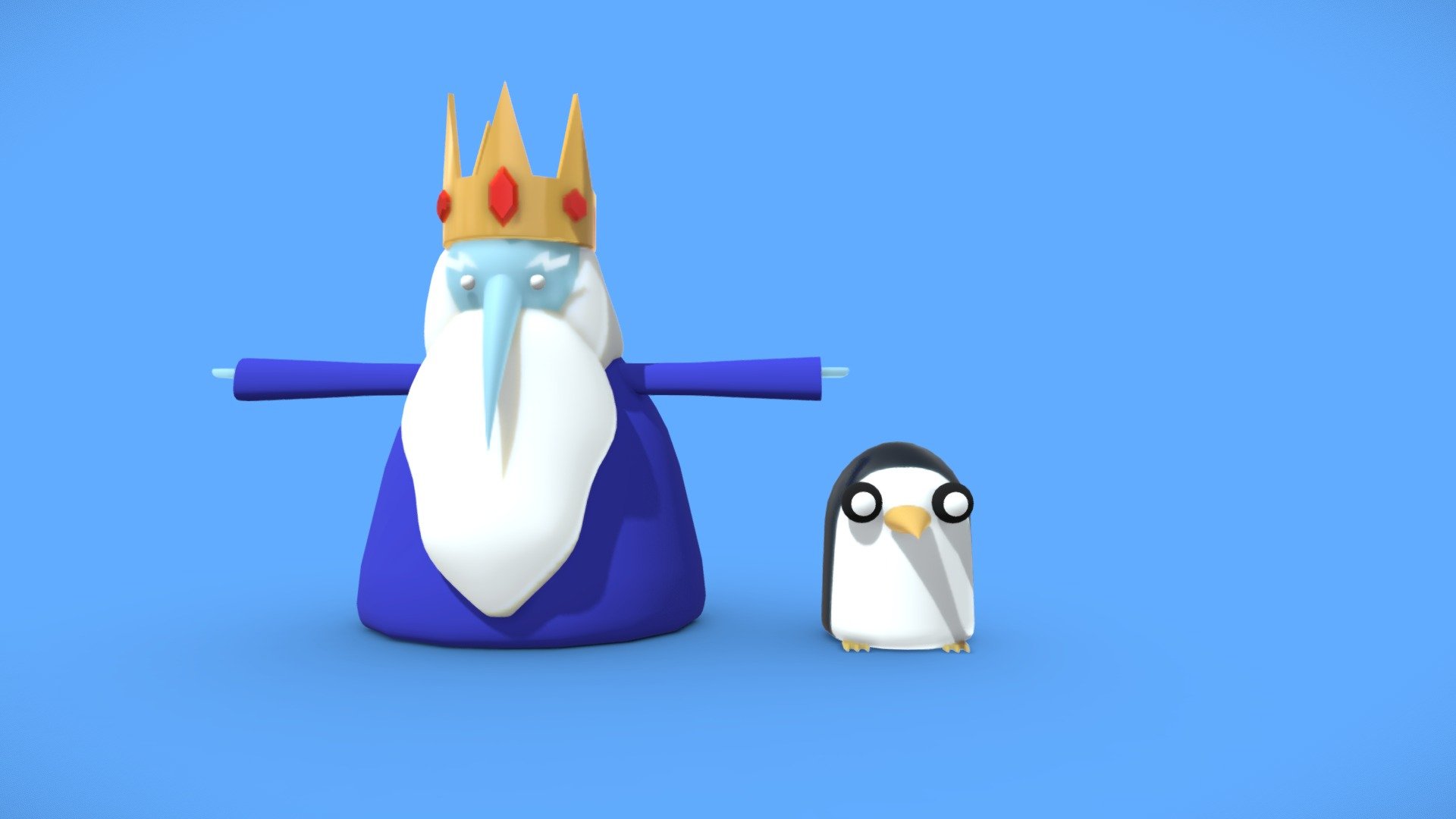 Ice King - 3D model by OleJu [dc8ae20] - Sketchfab
