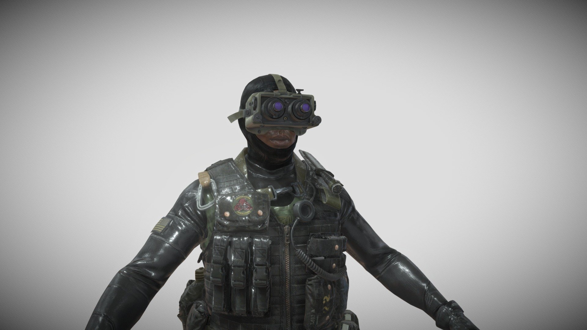 frogman - Download Free 3D model by photon (that one larry) (@Professor ...