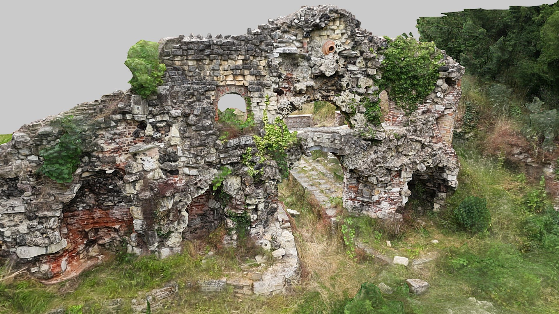 Wanstead Park Grotto - Download Free 3D model by artfletch [dc8b4f2] - Sketchfab