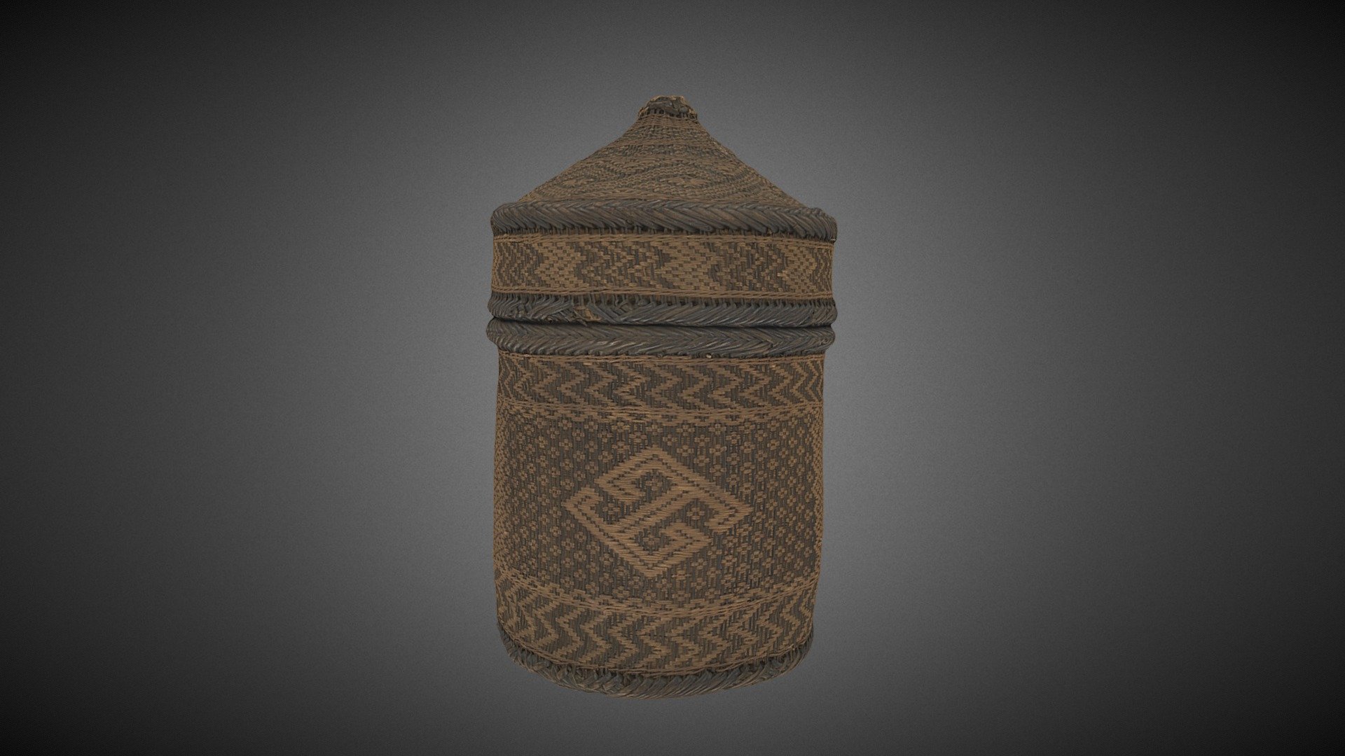 Basket Saint Barthélemy - 3D model by Världskulturmuseerna ...