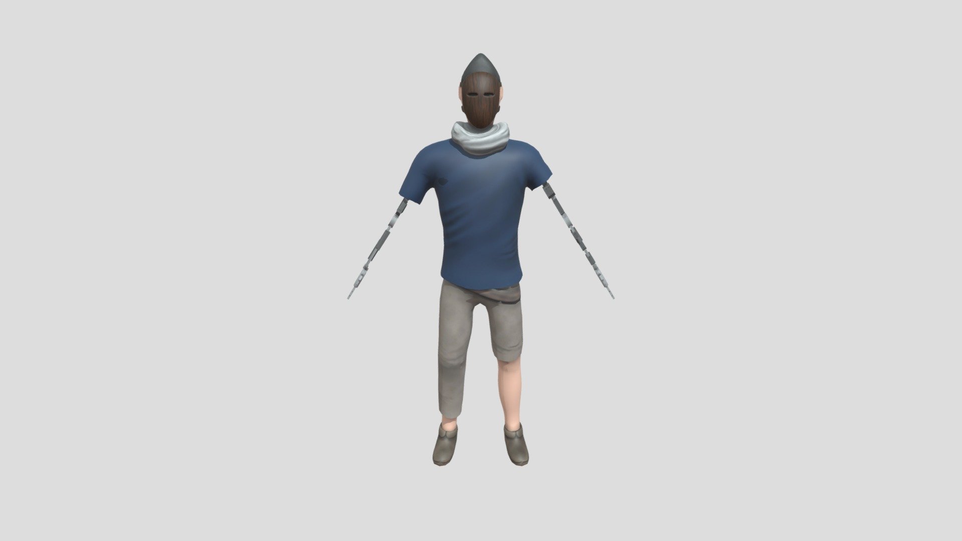 The Explorer (NonPBR) - 3D model by AK_DigitalArt_exe [dc8db1f] - Sketchfab