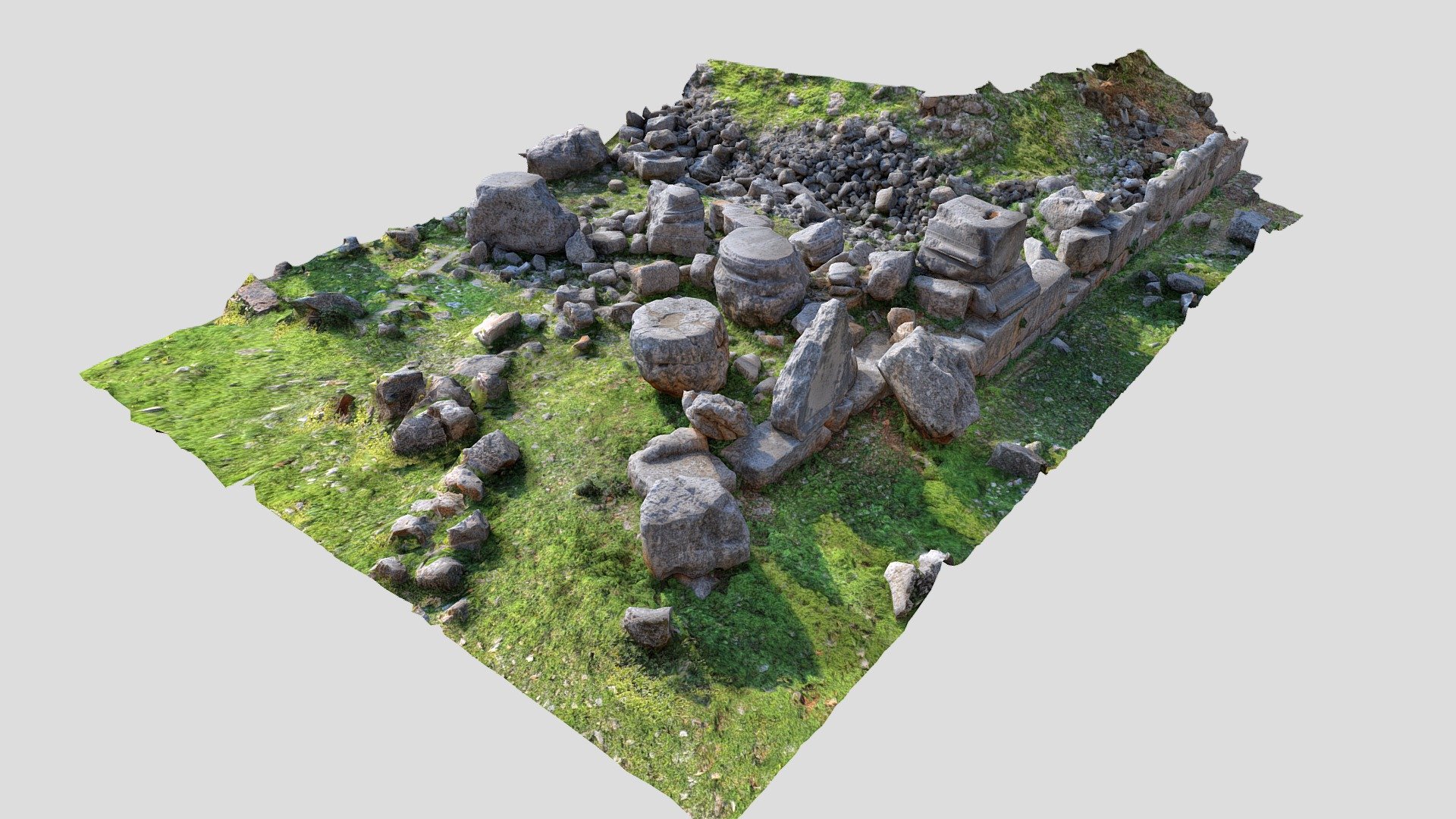 Qasr Naous - The Complex of Roman Temples - 3D model by General ...