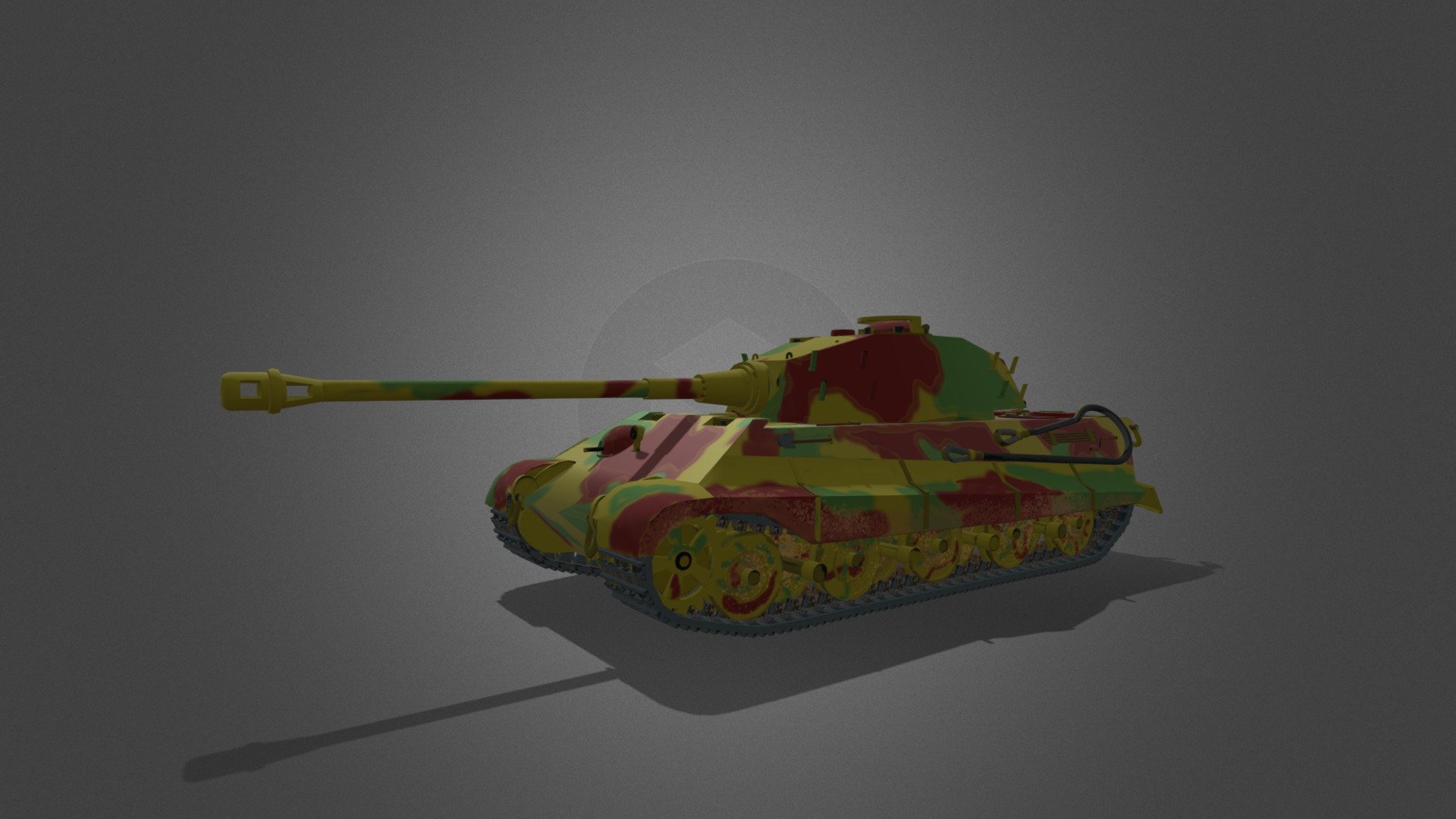Panzerkampfwagen VI Ausf B Tiger II - Download Free 3D model by ...